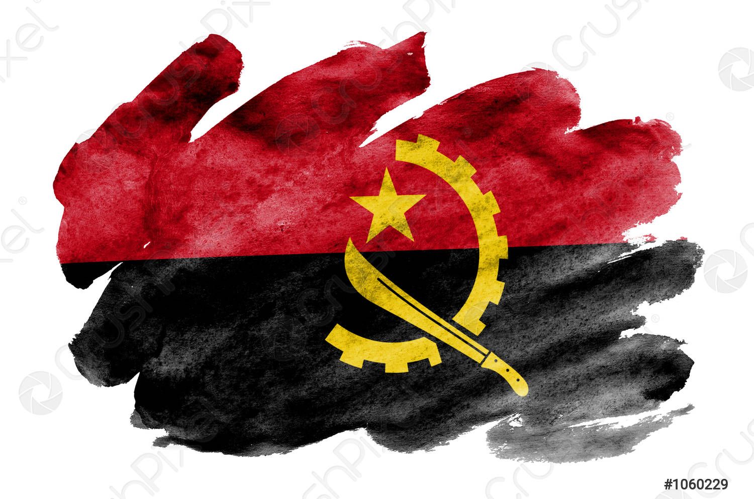 Angola Flag Wallpapers - Top Free Angola Flag Backgrounds - WallpaperAccess