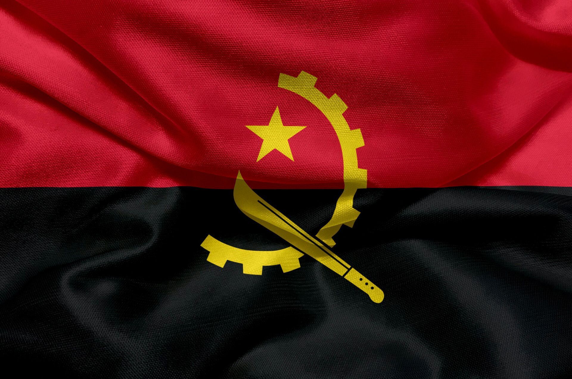 Angola Flag Wallpapers - Top Free Angola Flag Backgrounds - WallpaperAccess