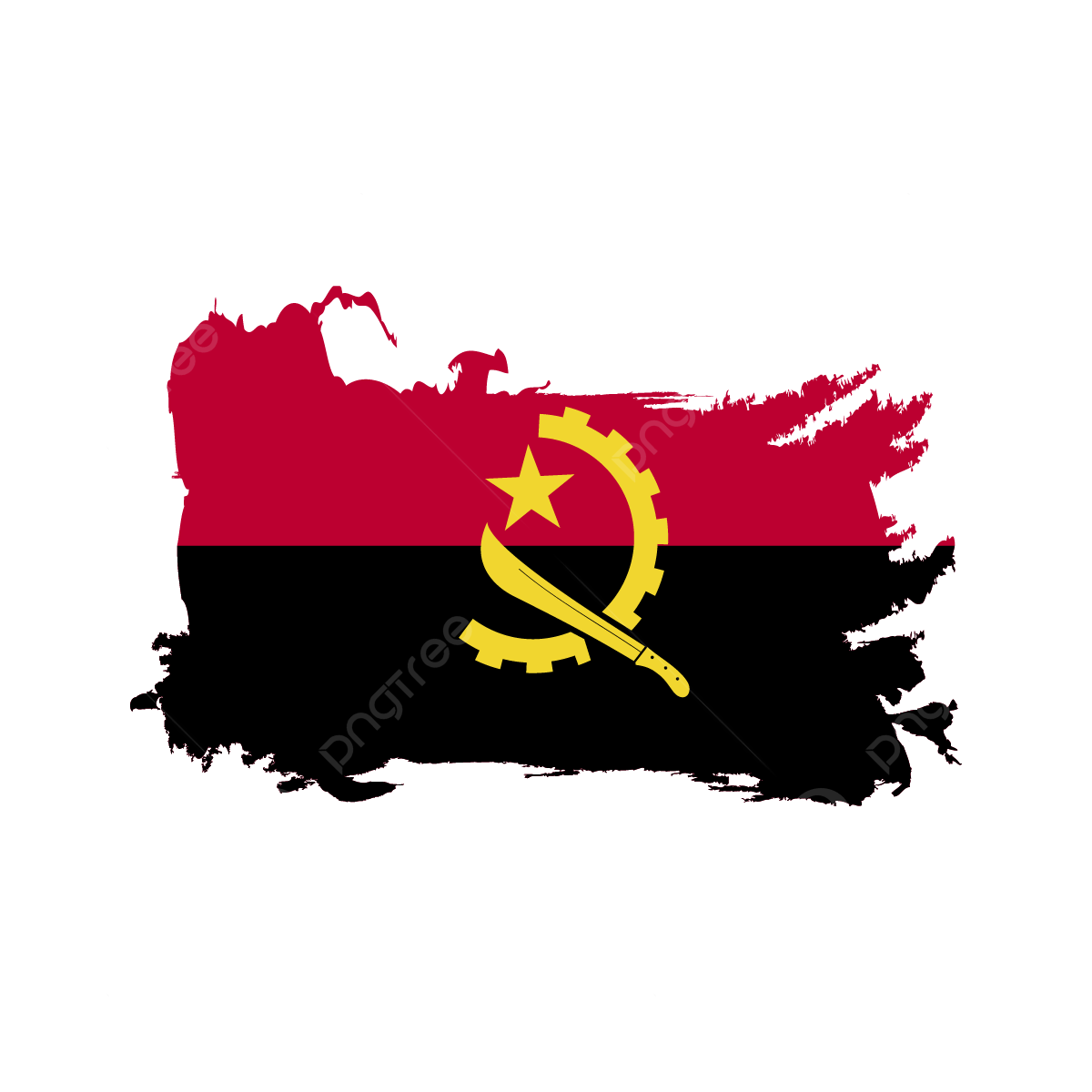 Angola Flag Wallpapers - Top Free Angola Flag Backgrounds - WallpaperAccess