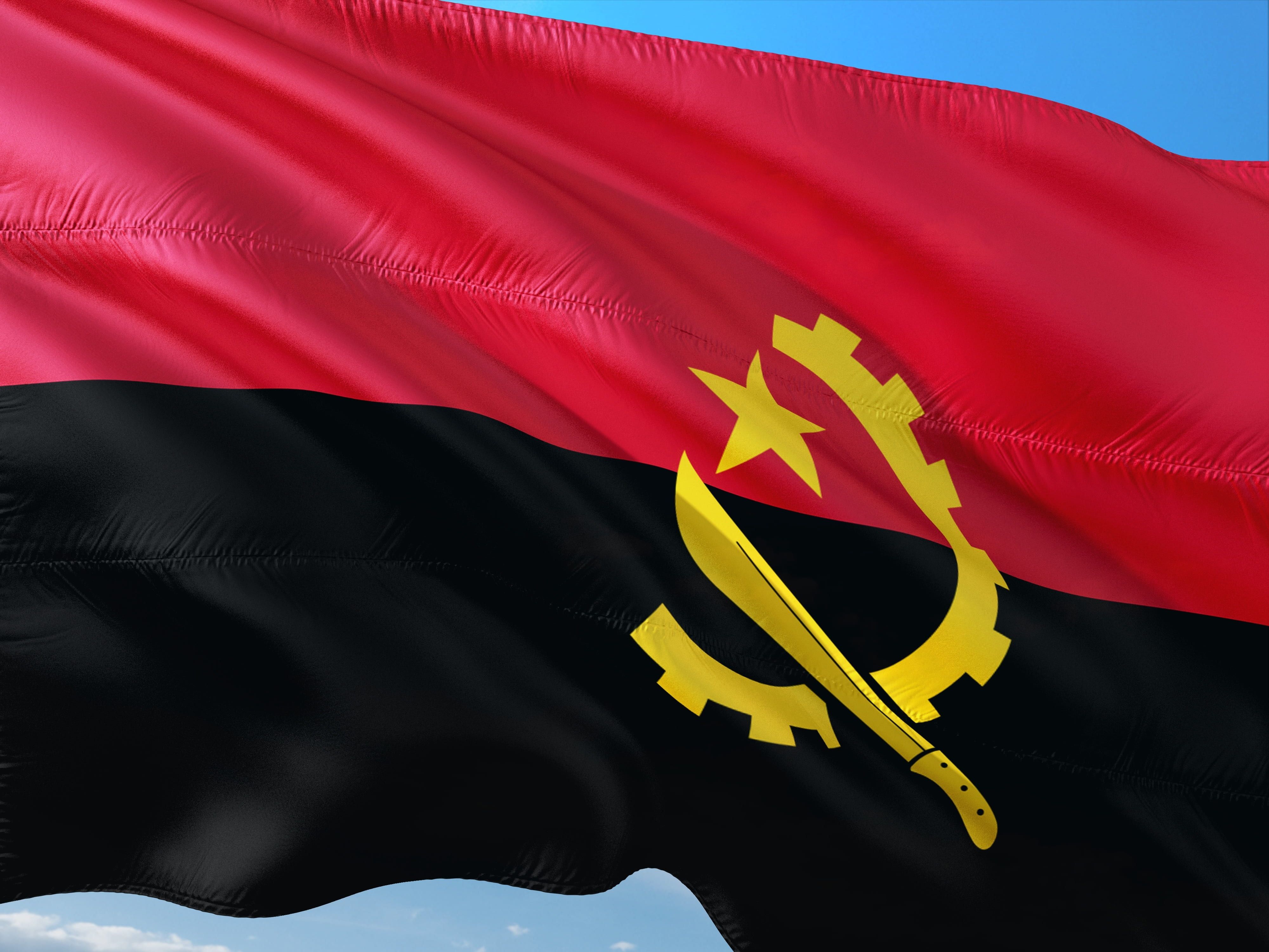 Angola Flag Wallpapers - Top Free Angola Flag Backgrounds - WallpaperAccess