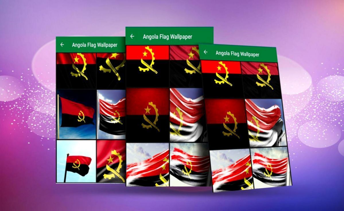 Angola Flag Wallpapers - Top Free Angola Flag Backgrounds - WallpaperAccess