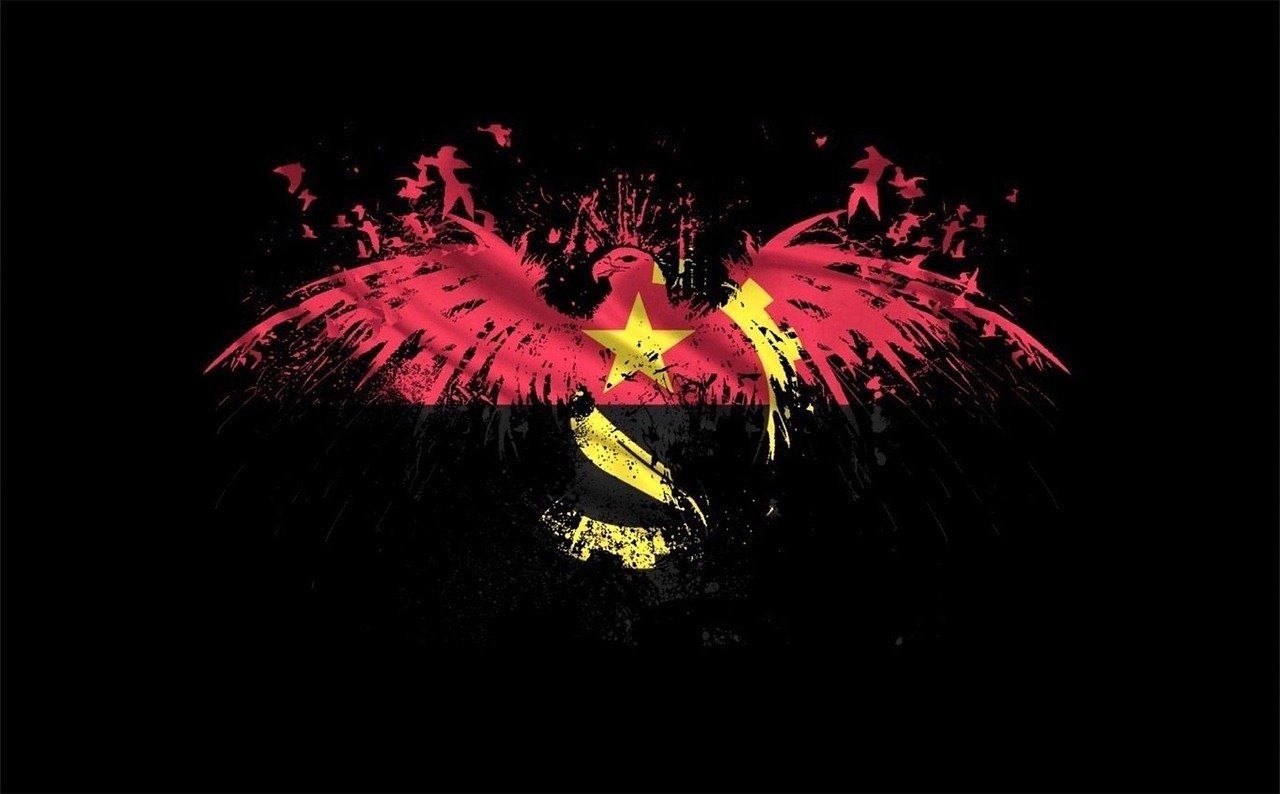 Angola Flag Wallpapers - Top Free Angola Flag Backgrounds - WallpaperAccess