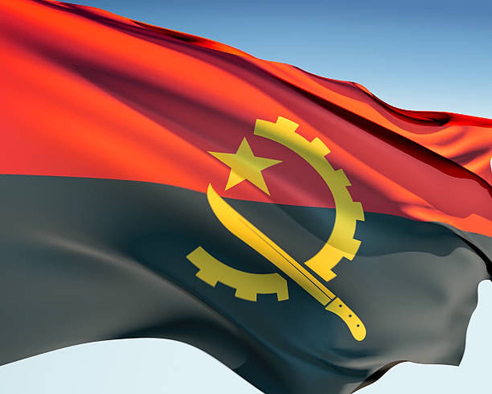 Angola Flag Wallpapers - Top Free Angola Flag Backgrounds - WallpaperAccess