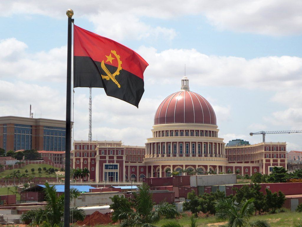 Angola Flag Wallpapers - Top Free Angola Flag Backgrounds - WallpaperAccess