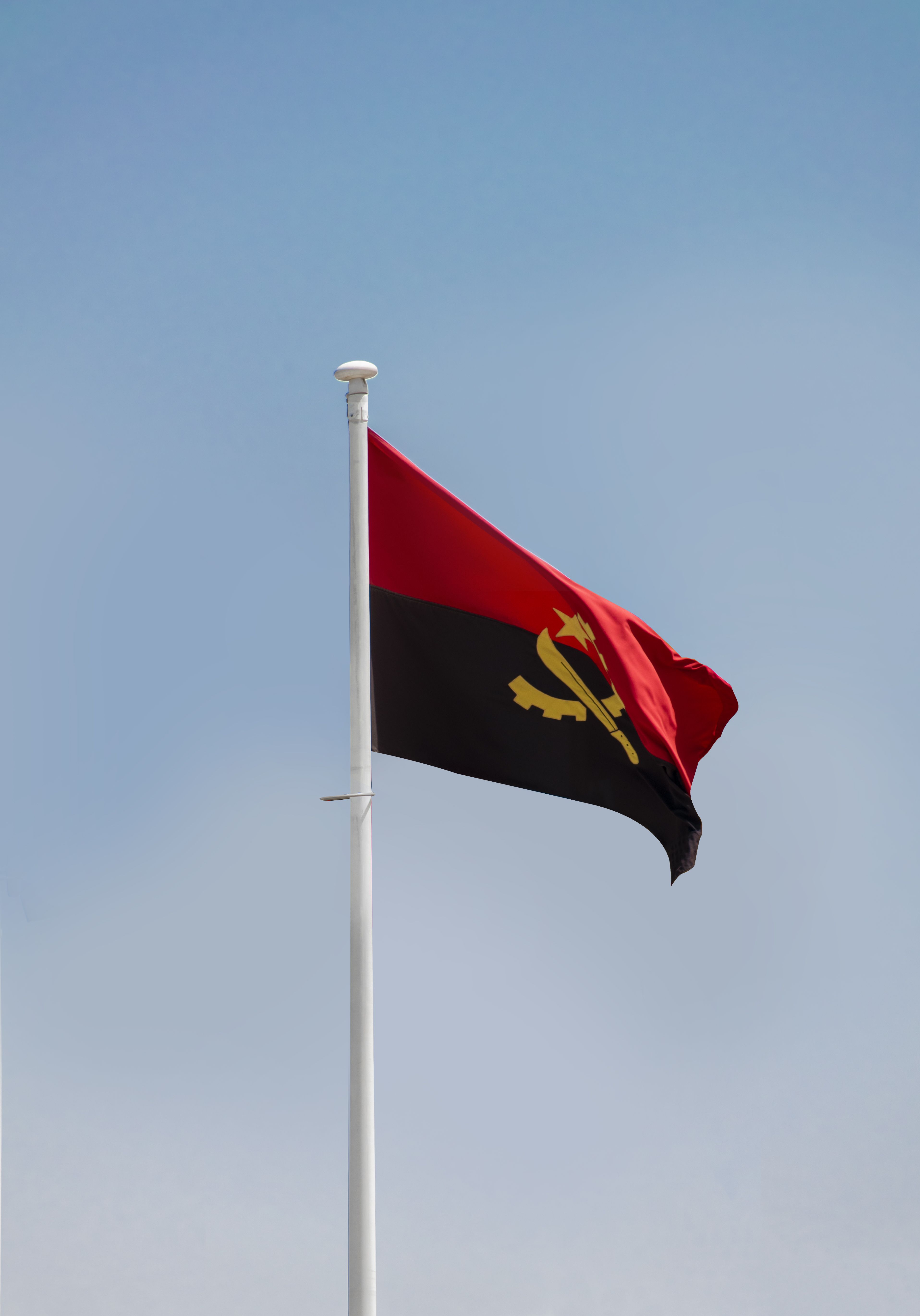 Angola Flag Wallpapers - Top Free Angola Flag Backgrounds - WallpaperAccess