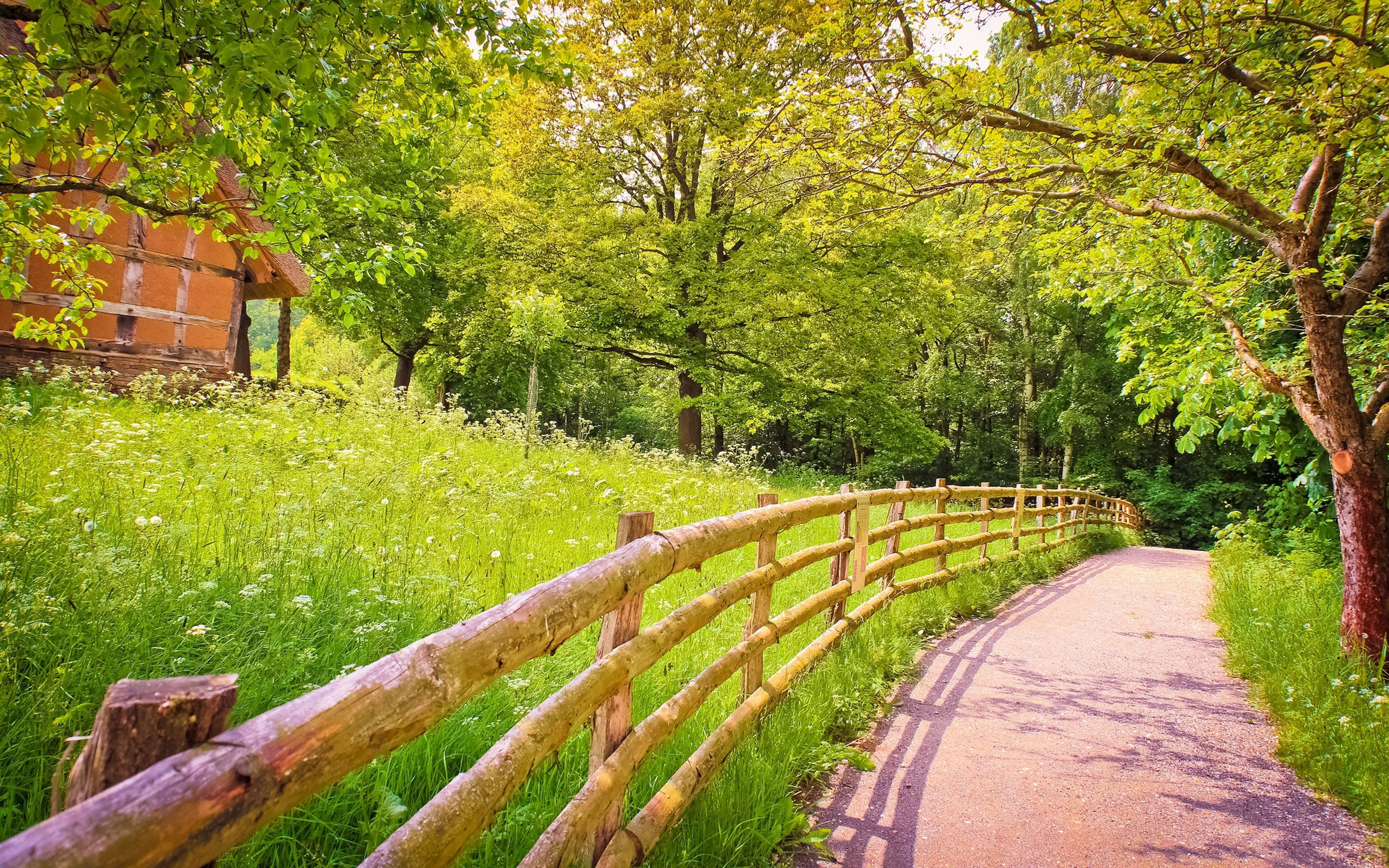 Wood Fence Wallpapers - Top Free Wood Fence Backgrounds - WallpaperAccess