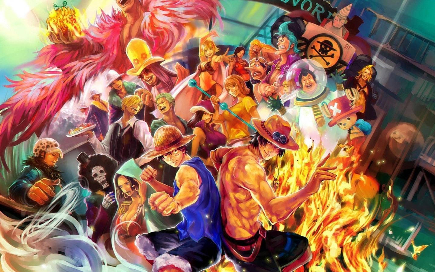 One Piece All Characters Wallpapers - Top Free One Piece All Characters ...