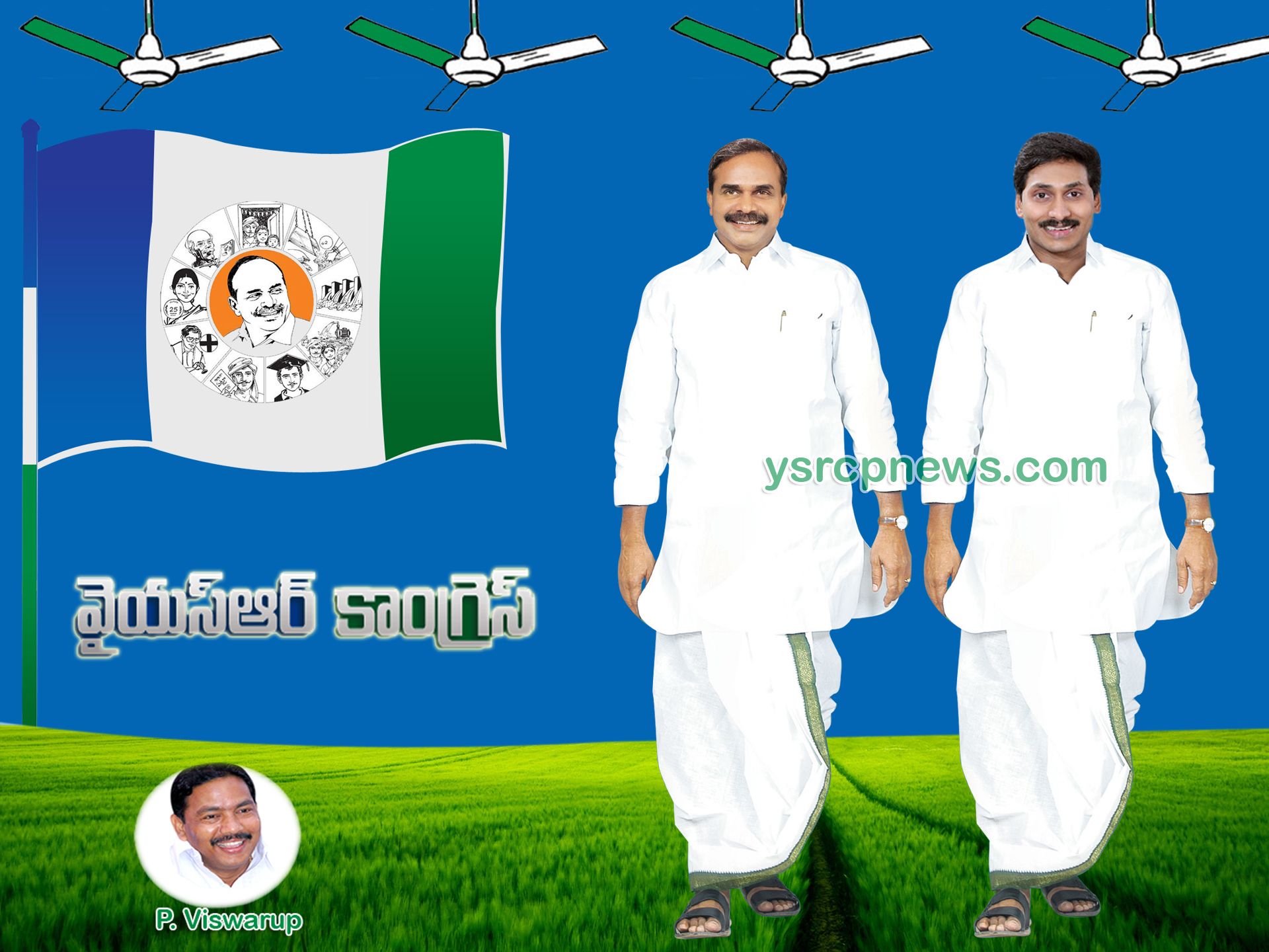 YSR Congress Party Wallpapers - Top Free YSR Congress Party Backgrounds ...