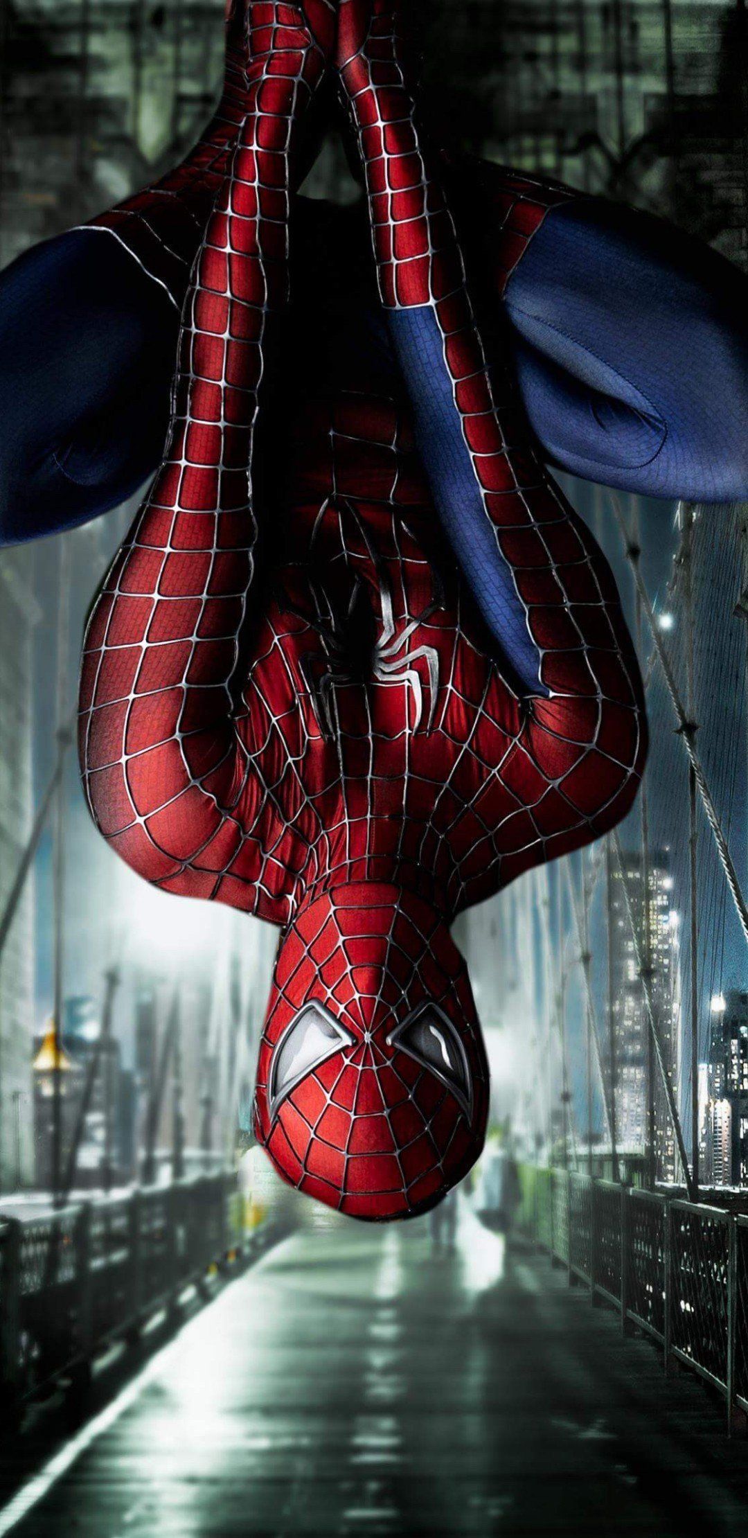 Spider Man Hanging Wallpapers - Top Free Spider Man Hanging Backgrounds