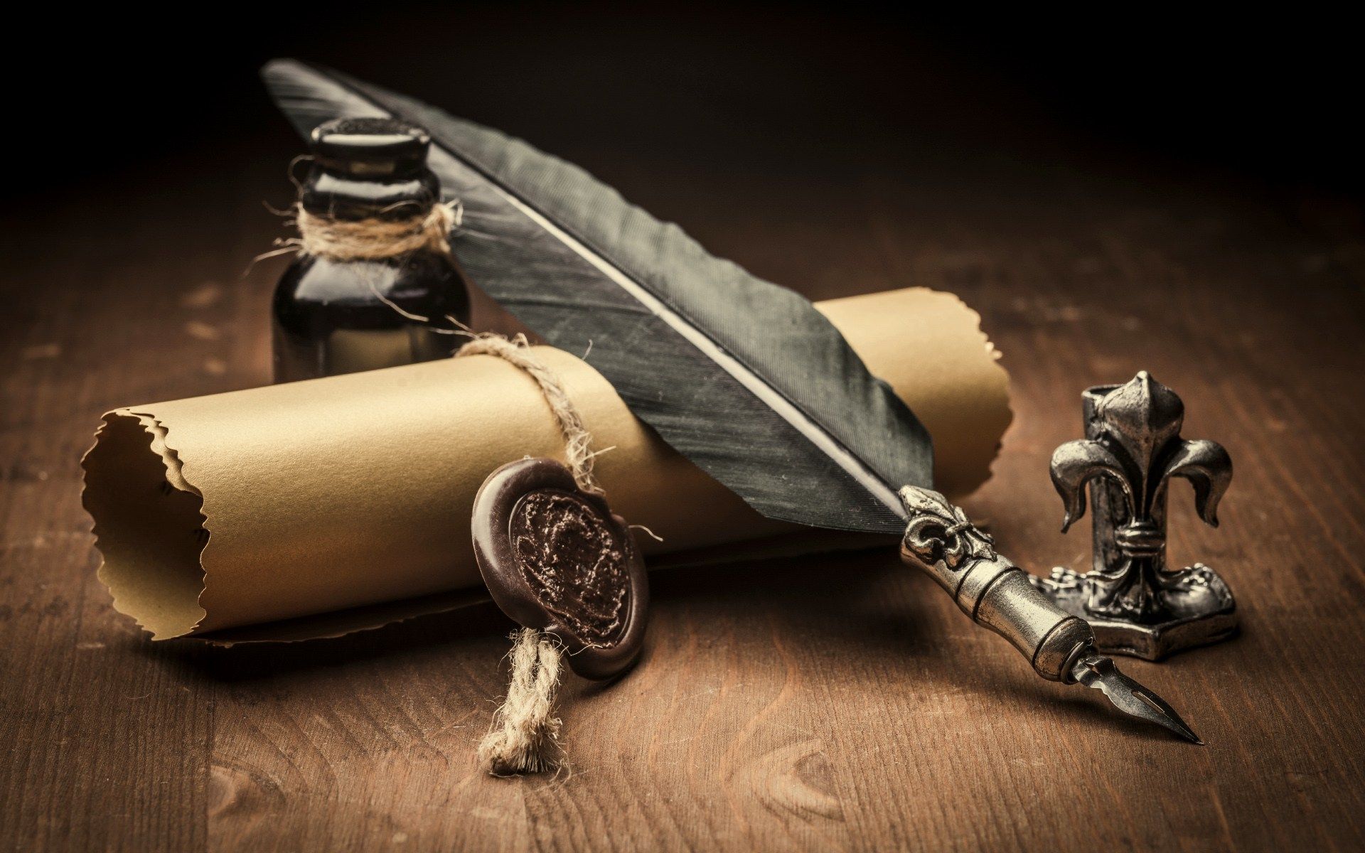 Feather Pen Wallpapers - Top Free Feather Pen Backgrounds - WallpaperAccess