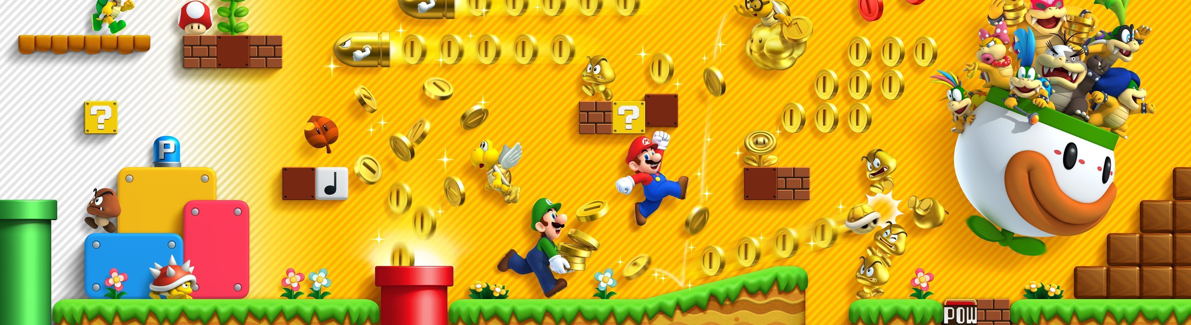 Mario Dual Monitor Wallpapers - Top Free Mario Dual Monitor Backgrounds ...