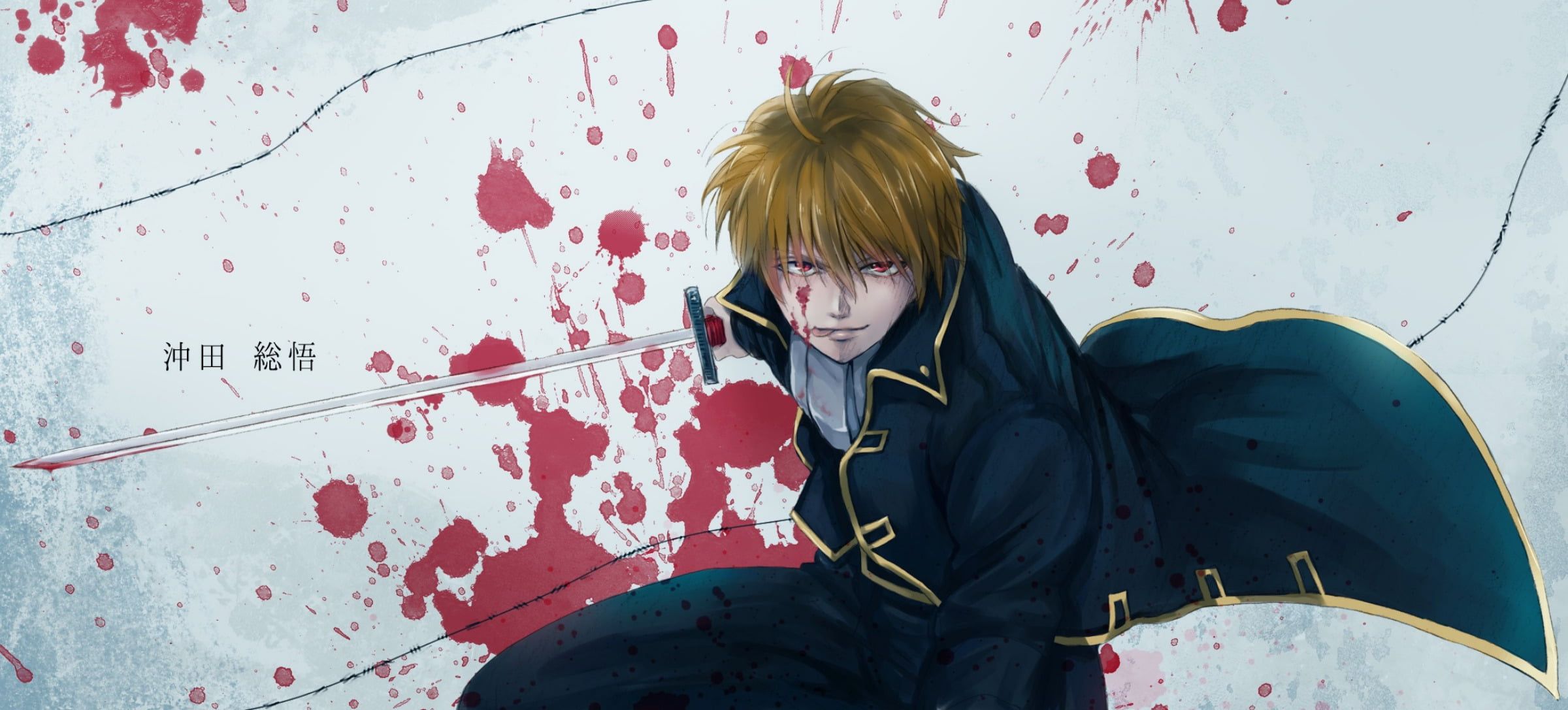 Okita Sougo Wallpapers - Top Free Okita Sougo Backgrounds - WallpaperAccess