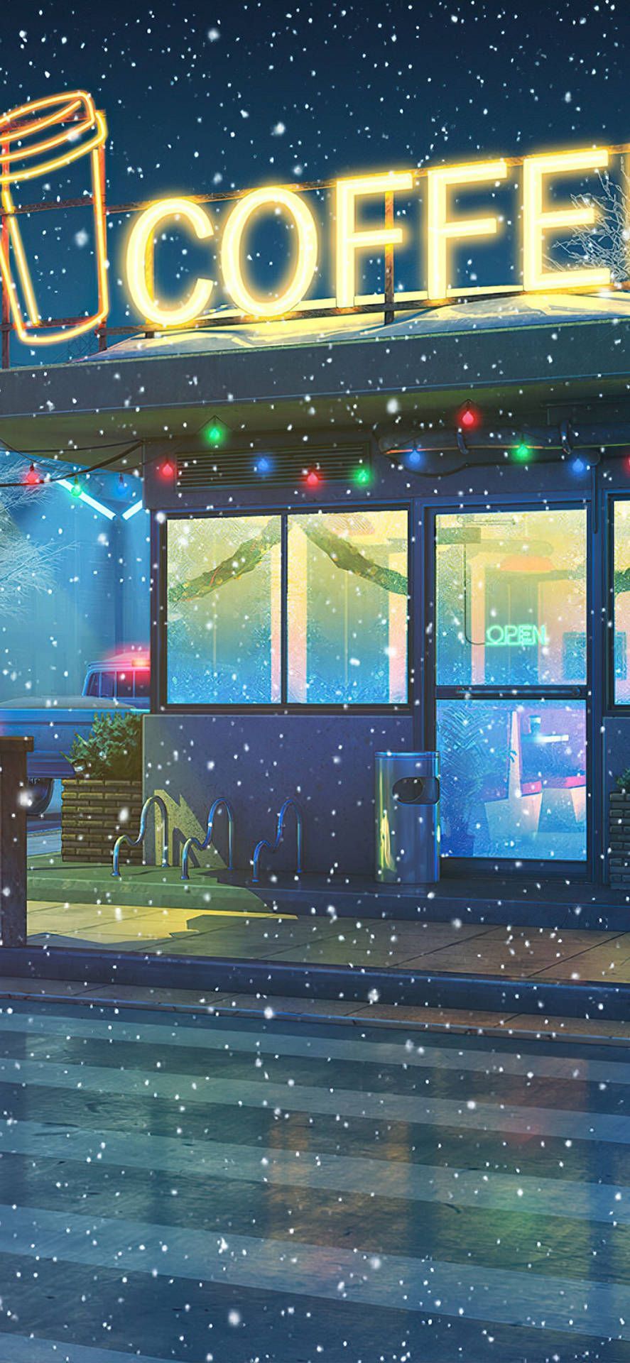 Winter Lofi Wallpapers - Top Free Winter Lofi Backgrounds - WallpaperAccess