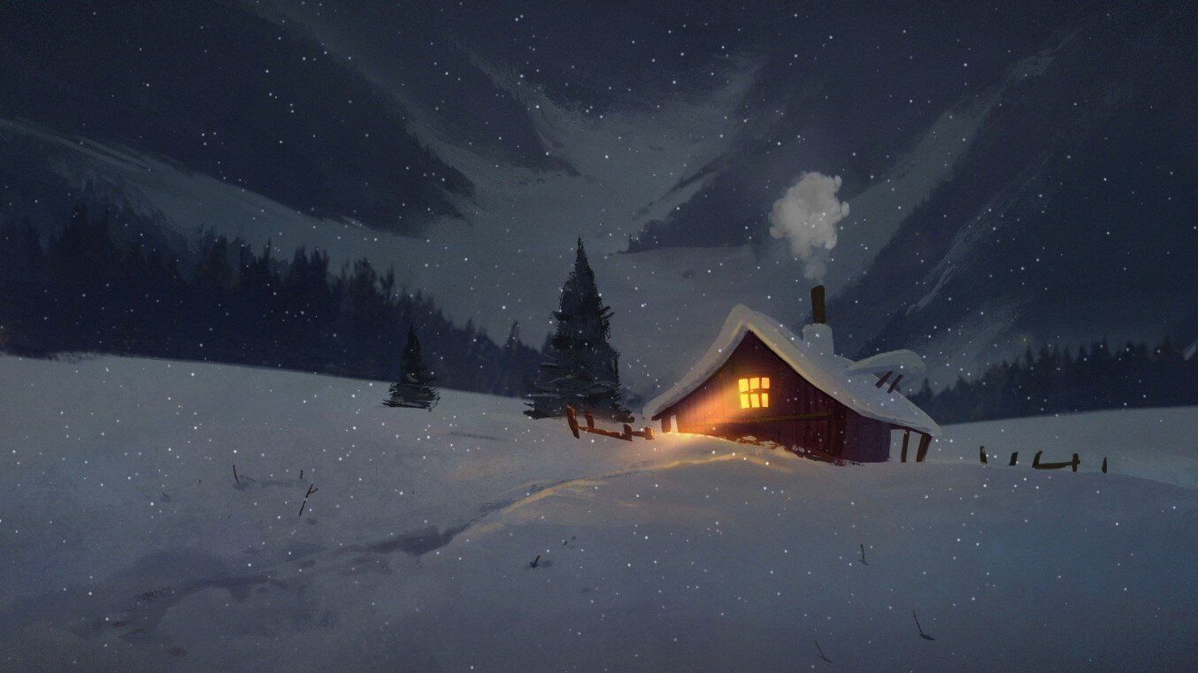 Winter Lofi Wallpapers - Top Free Winter Lofi Backgrounds - WallpaperAccess