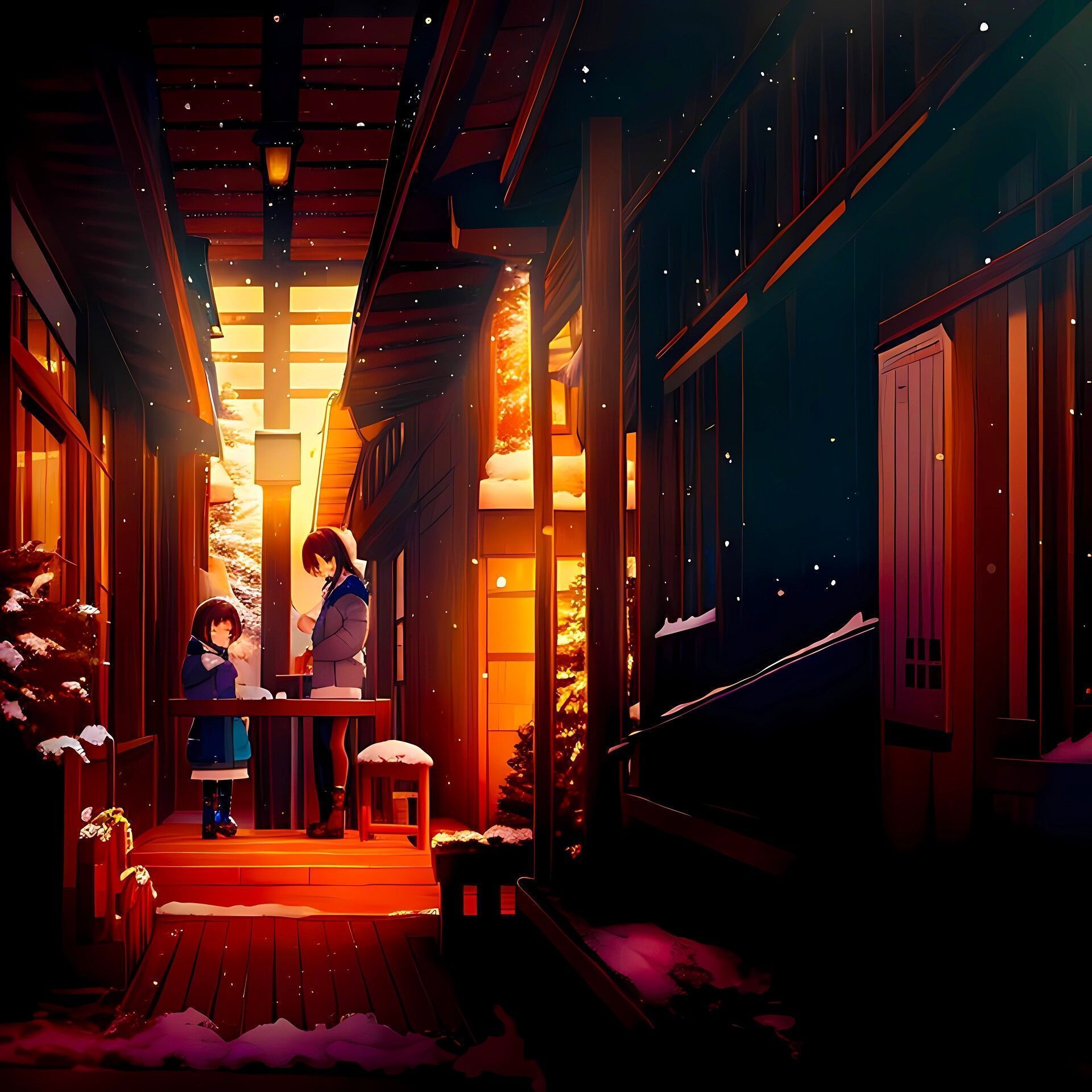 Winter Lofi Wallpapers - Top Free Winter Lofi Backgrounds - WallpaperAccess