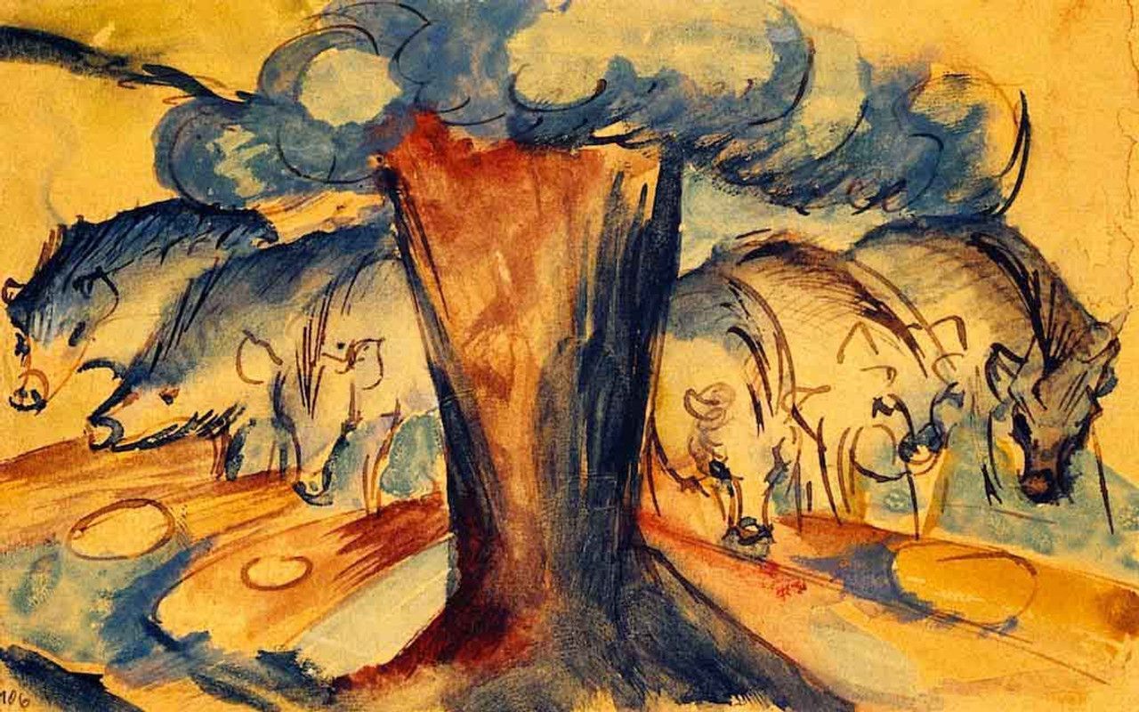 Franz Marc Wallpapers - Top Free Franz Marc Backgrounds - WallpaperAccess