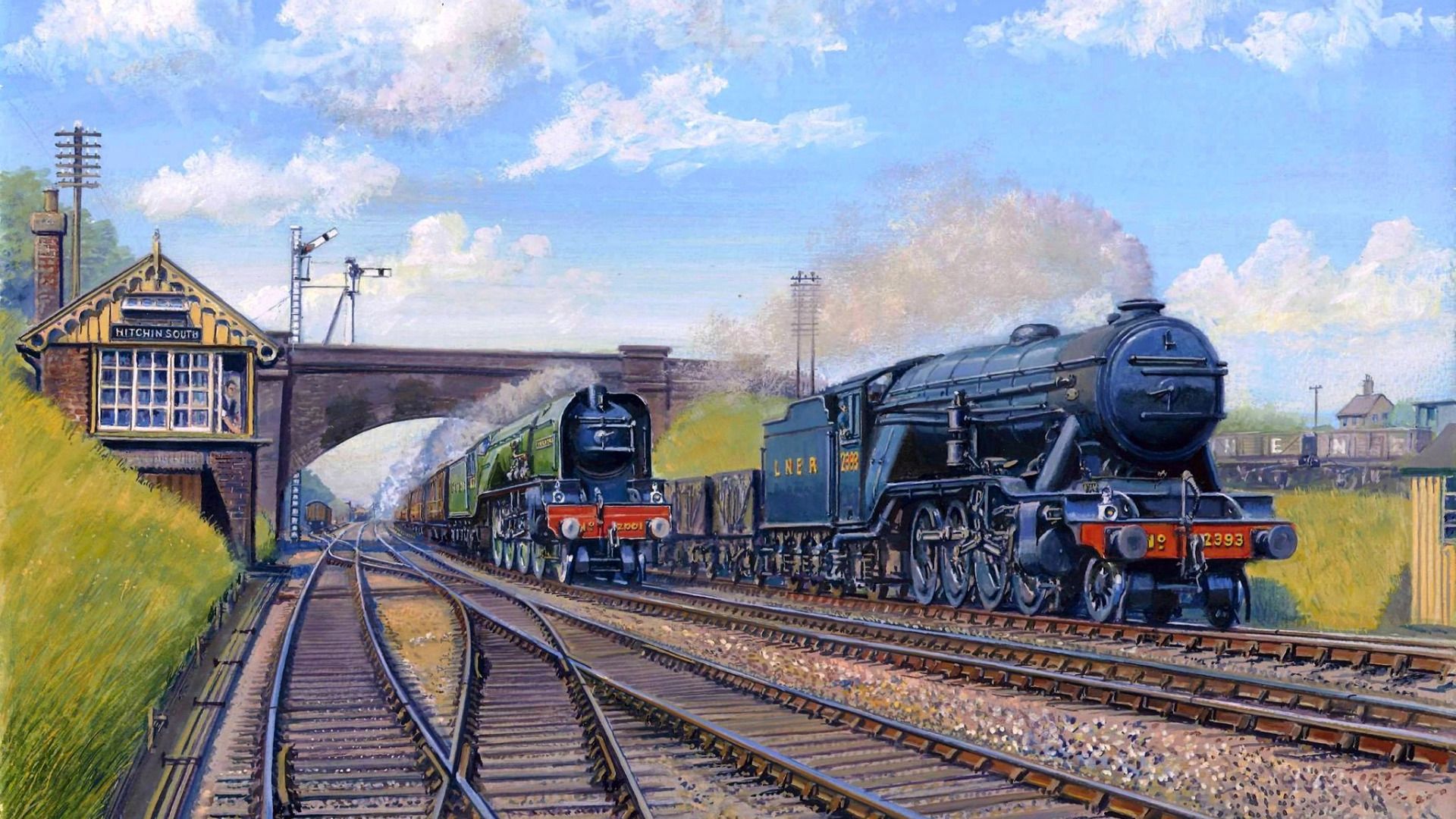 Steam Locomotive Wallpapers - Top Free Steam Locomotive Backgrounds ...