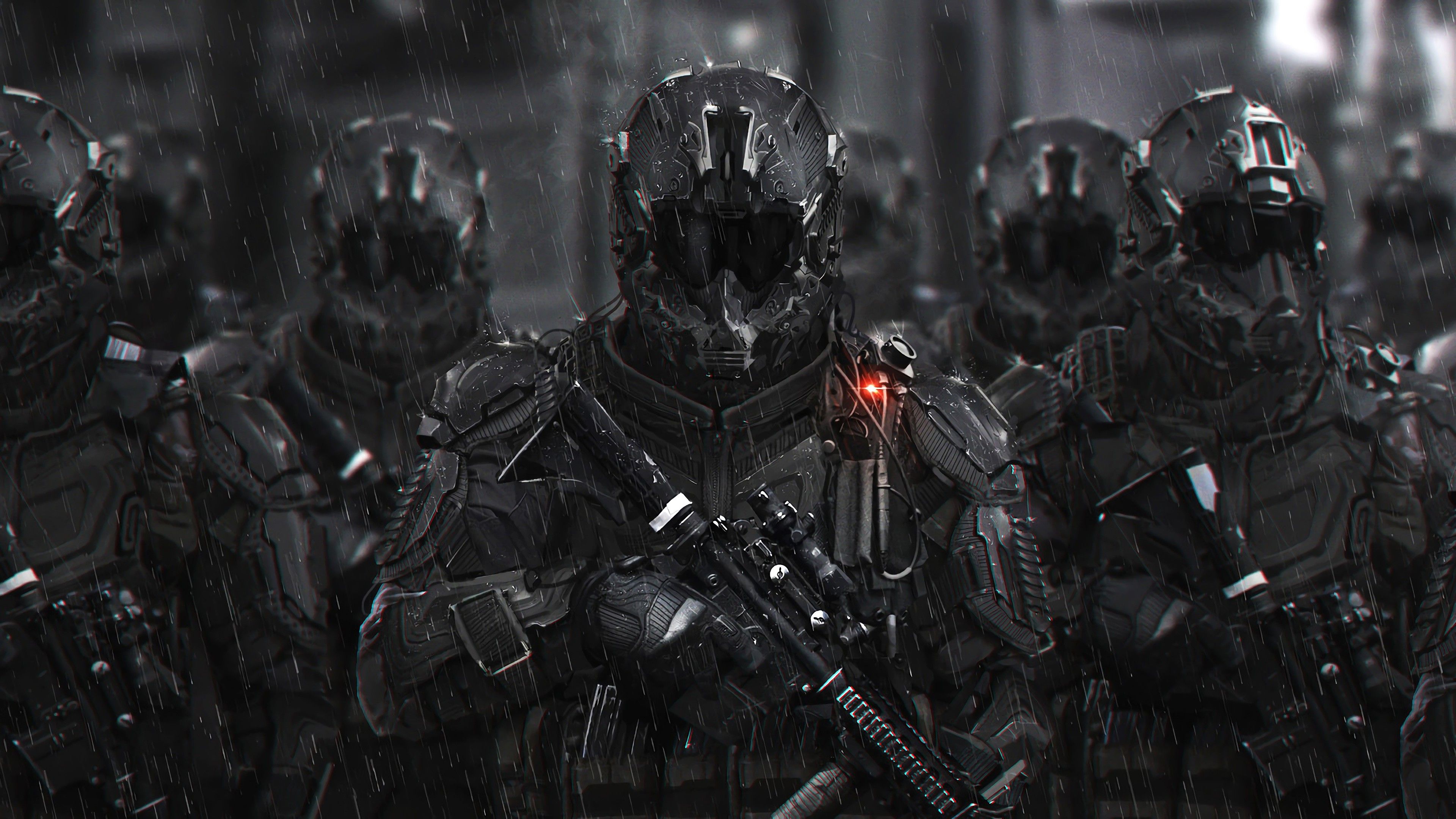 Sci-fi Soldier Wallpapers - Top Free Sci-fi Soldier Backgrounds - WallpaperAccess