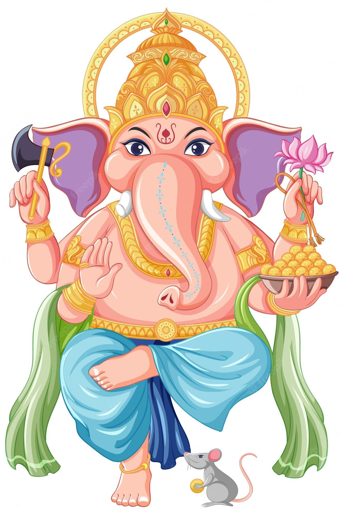 Ganesh Cartoon Wallpapers - Top Free Ganesh Cartoon Backgrounds ...