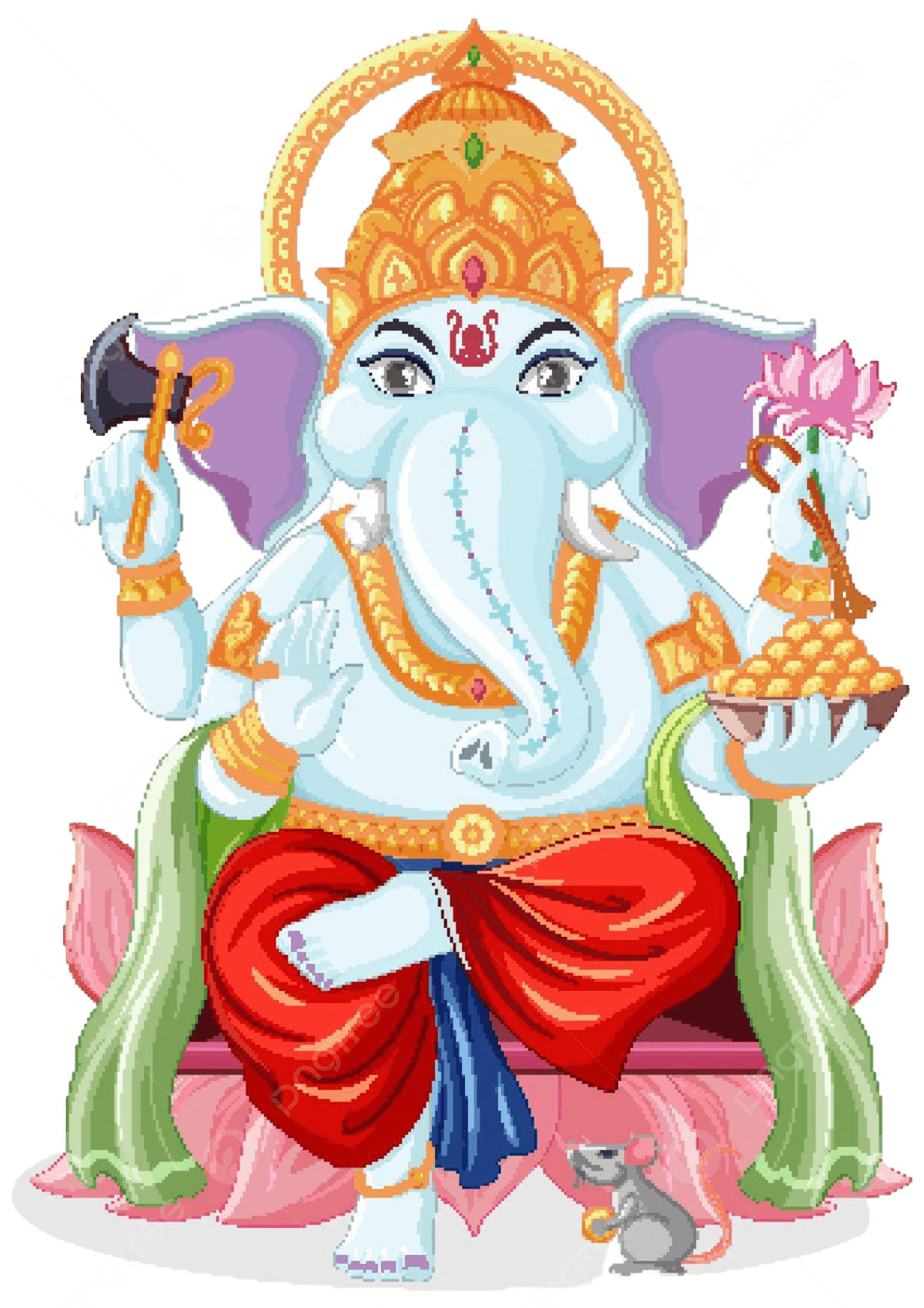 Ganesh Cartoon Wallpapers - Top Free Ganesh Cartoon Backgrounds ...