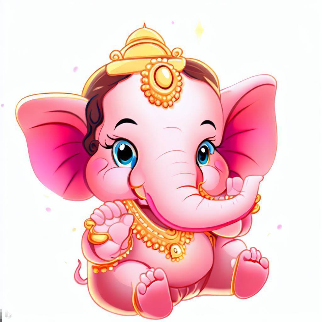 Ganesh Cartoon Wallpapers - Top Free Ganesh Cartoon Backgrounds ...
