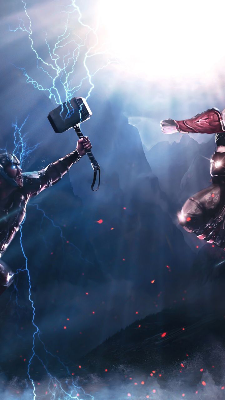 Kratos Vs Thor Wallpapers - Top Free Kratos Vs Thor Backgrounds ...