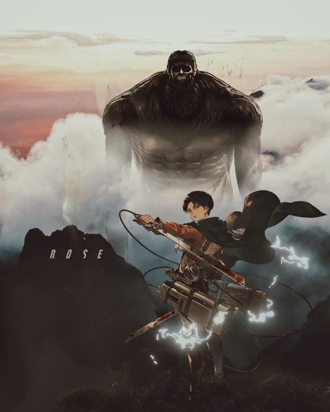 Levi Vs Beast Titan Wallpapers - Top Free Levi Vs Beast Titan ...