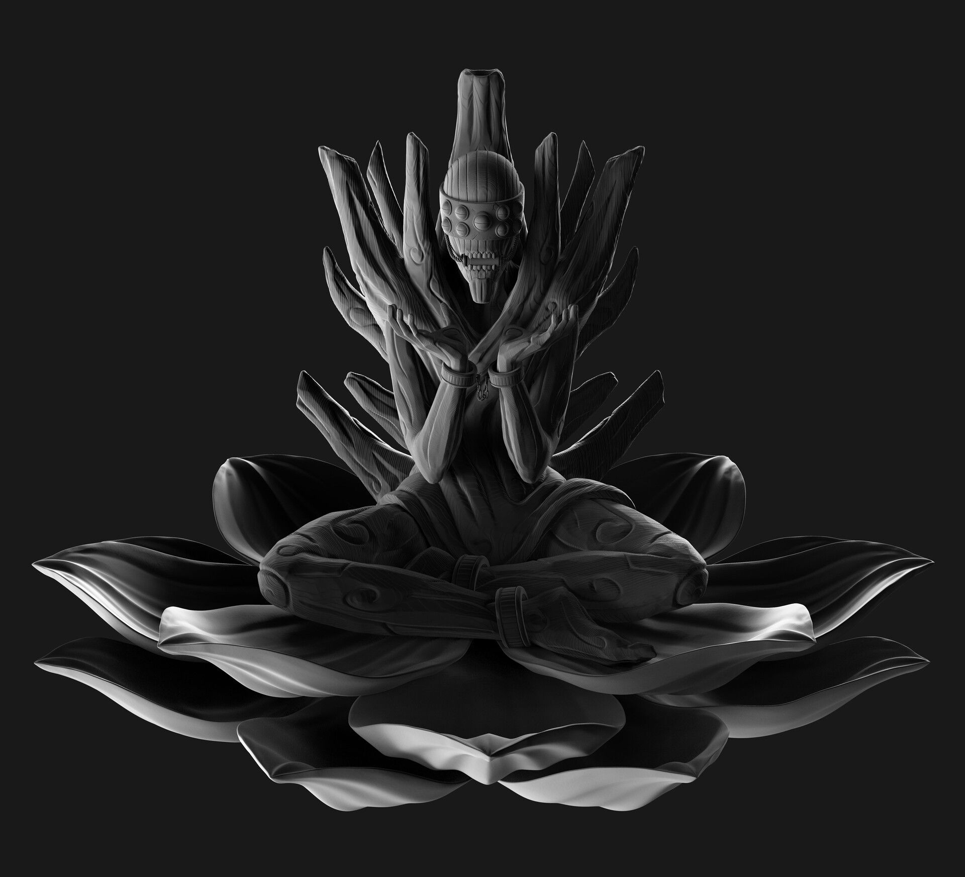 Gedo Statue Wallpapers - Top Free Gedo Statue Backgrounds - WallpaperAccess