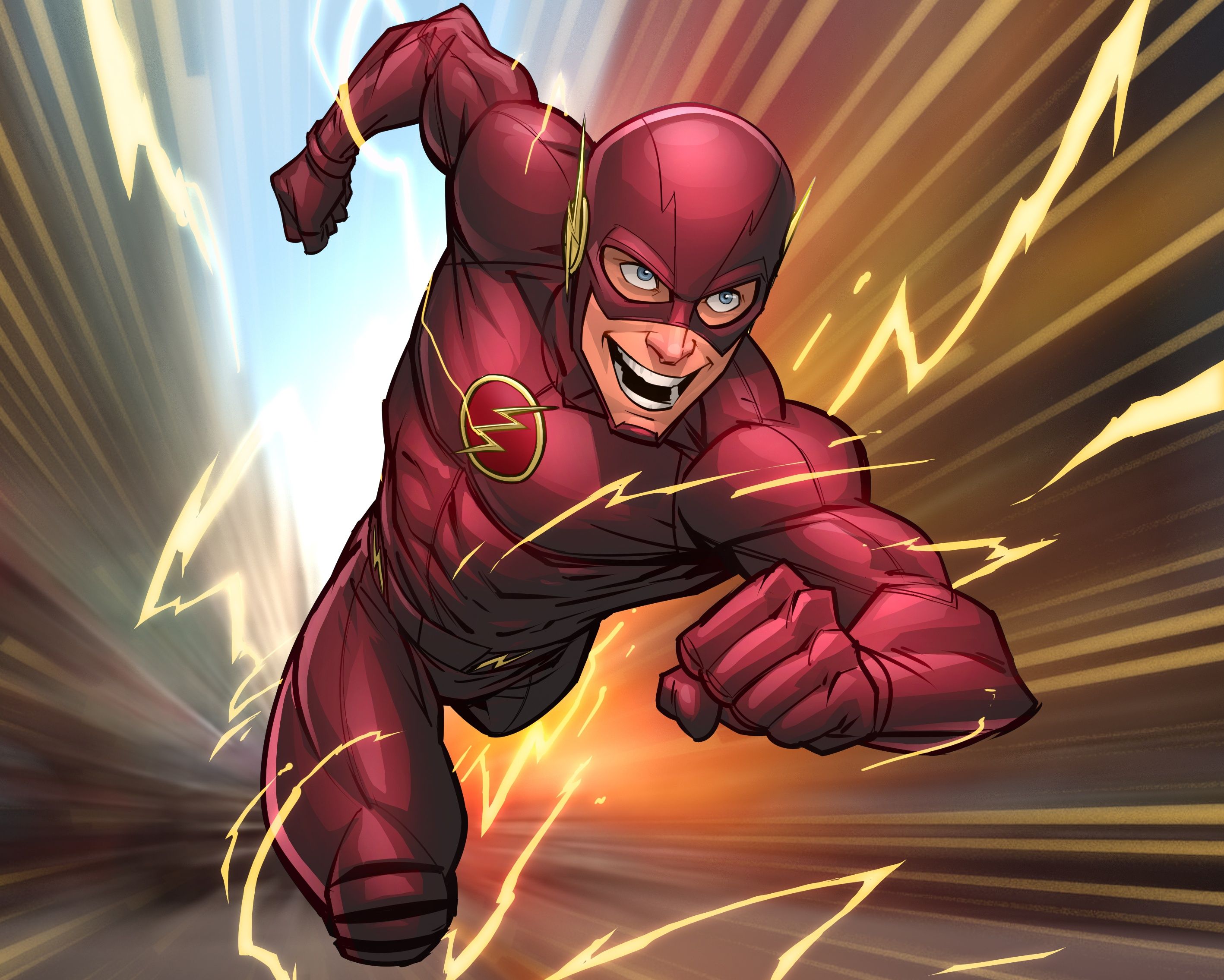 The Flash Comic Wallpapers - Top Free The Flash Comic Backgrounds ...