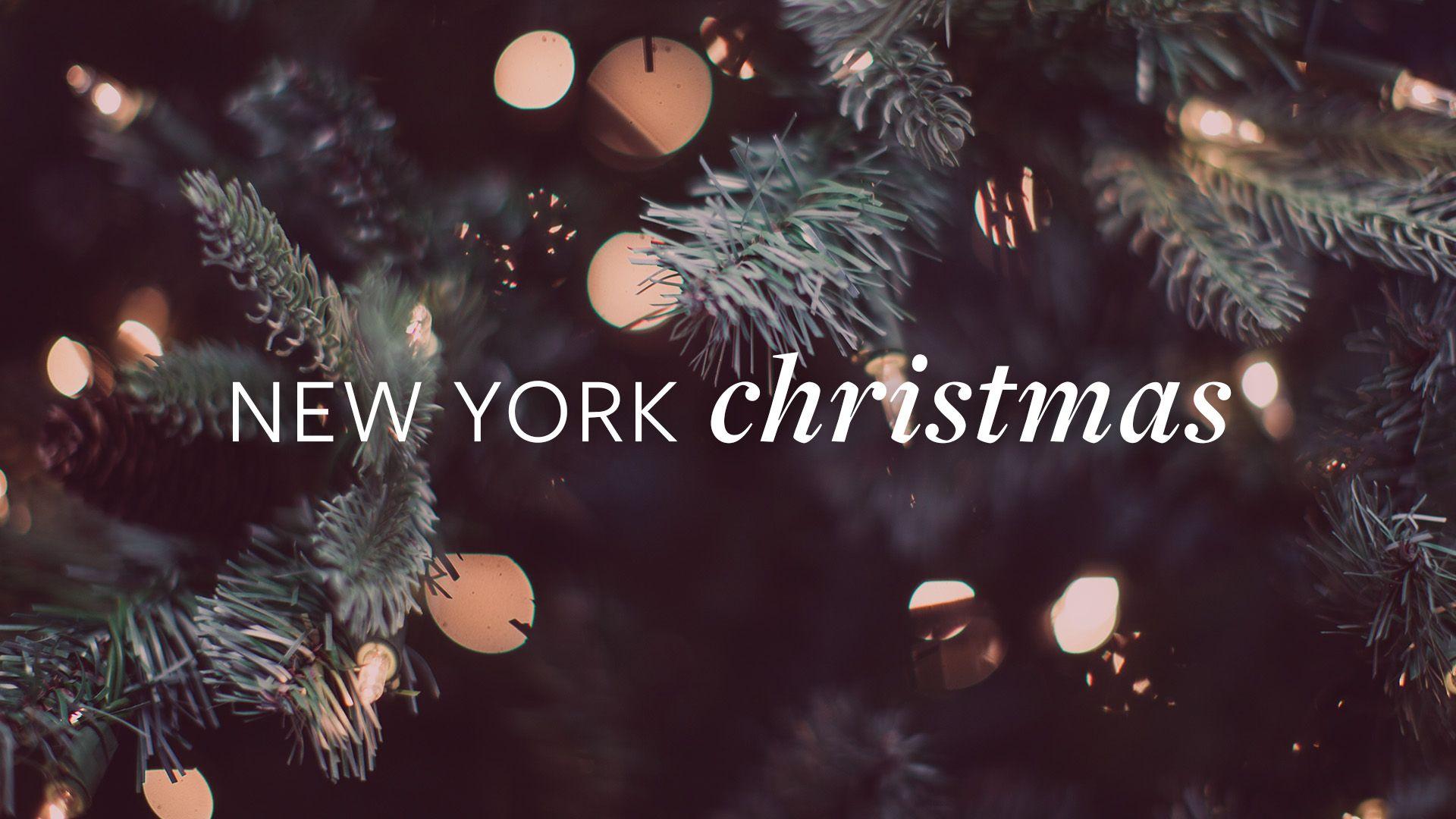 New York Christmas Wallpapers - Top Free New York Christmas Backgrounds ...