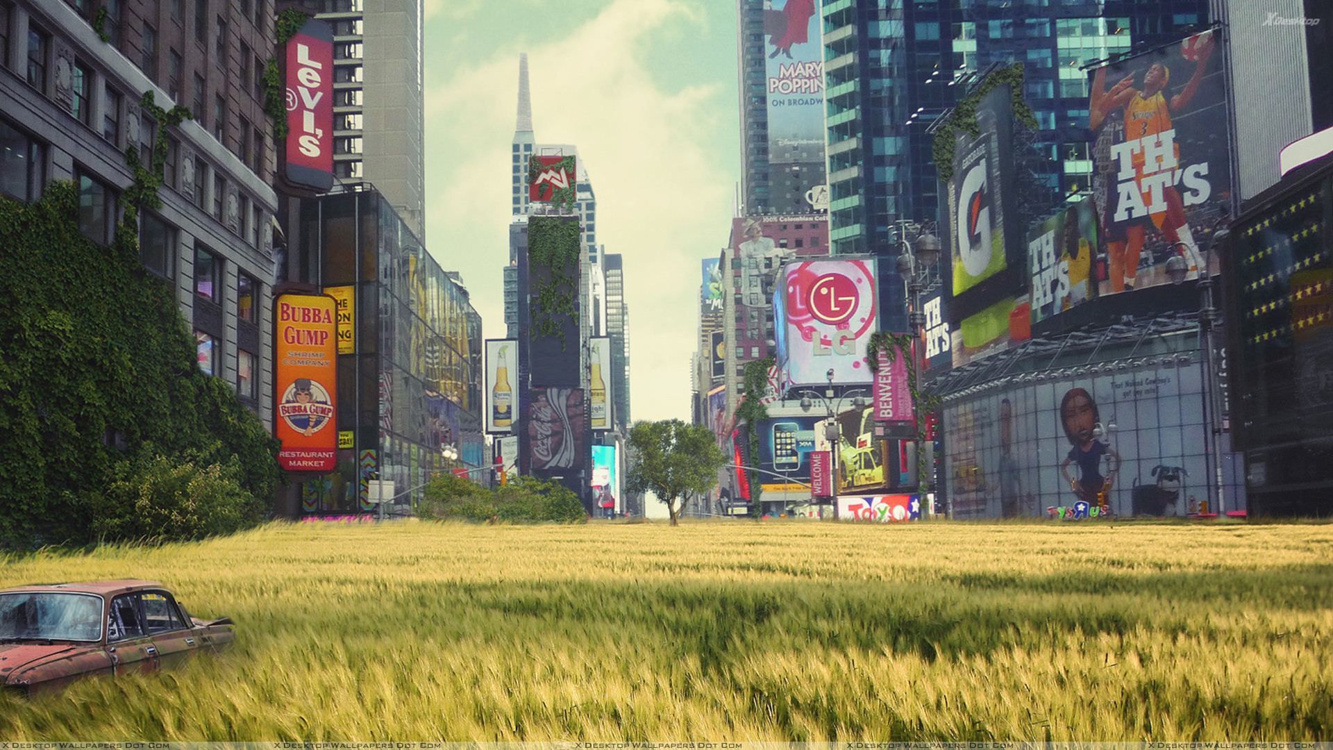 Overgrown City Wallpapers - Top Free Overgrown City Backgrounds ...