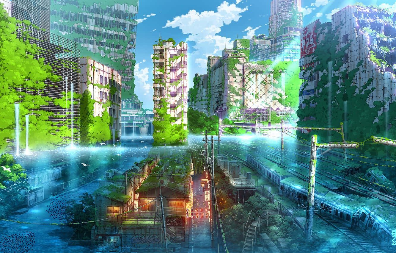 Overgrown City Wallpapers - Top Free Overgrown City Backgrounds ...