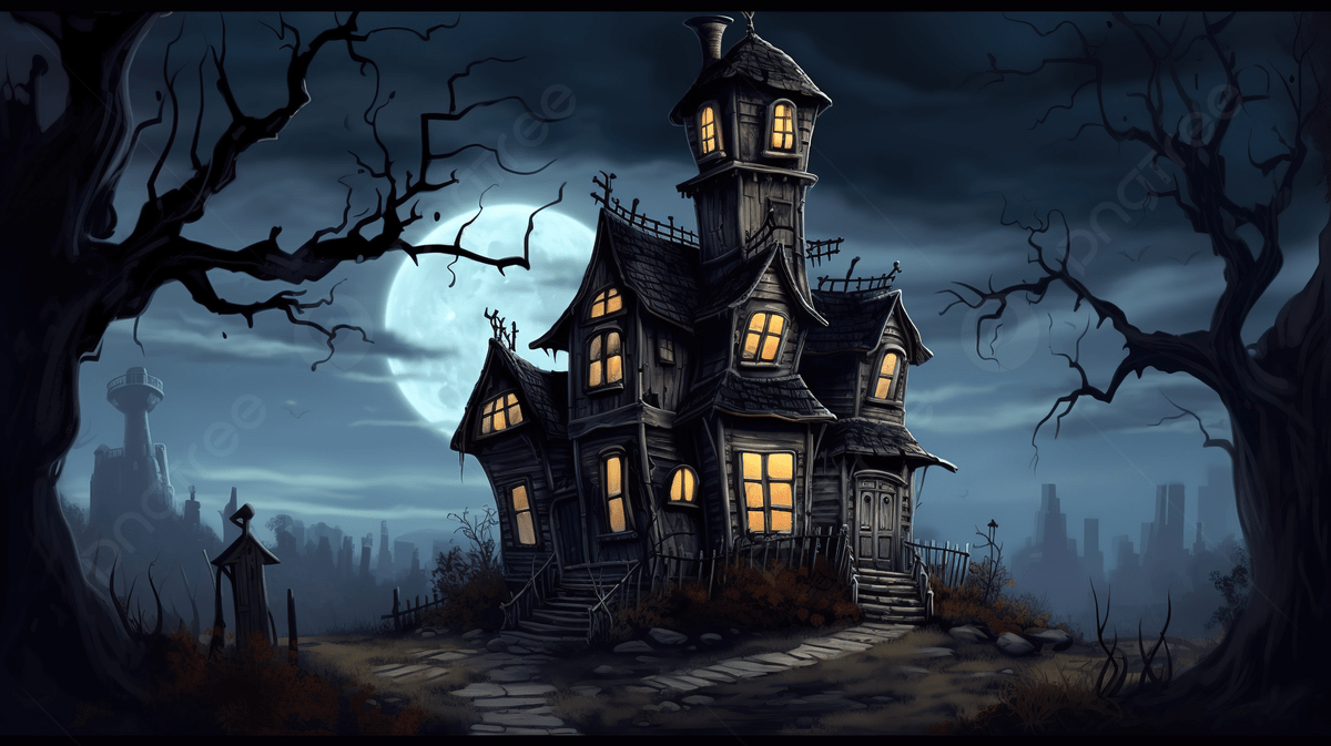 Spooky House Wallpapers - Top Free Spooky House Backgrounds ...