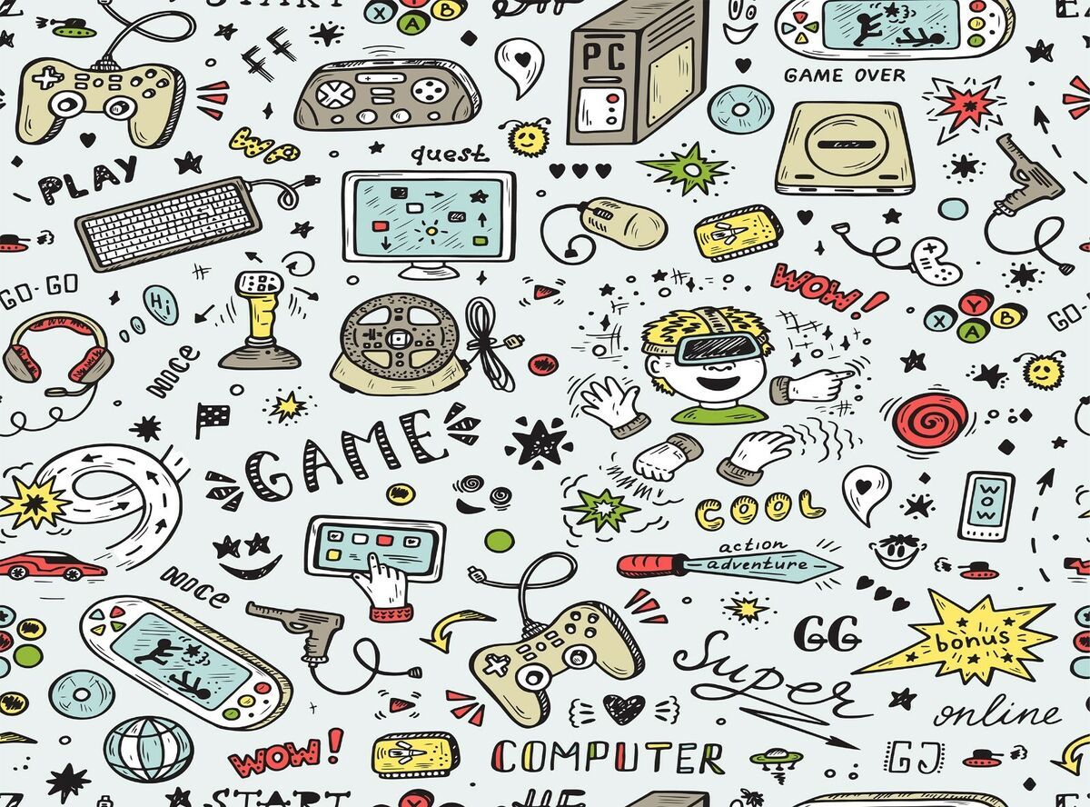 Gaming Pattern Wallpapers - Top Free Gaming Pattern Backgrounds ...