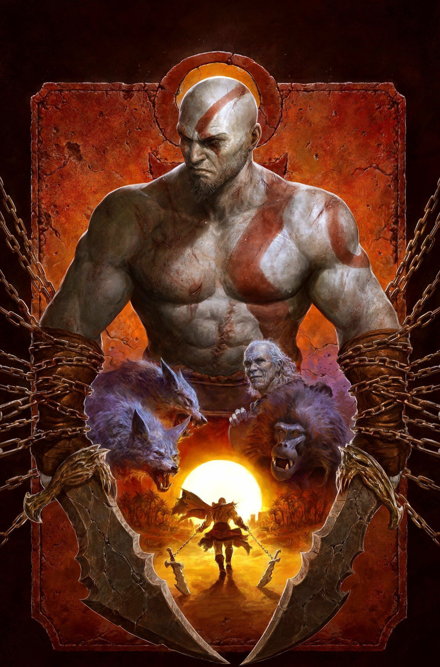 Young Kratos Wallpapers - Top Free Young Kratos Backgrounds ...