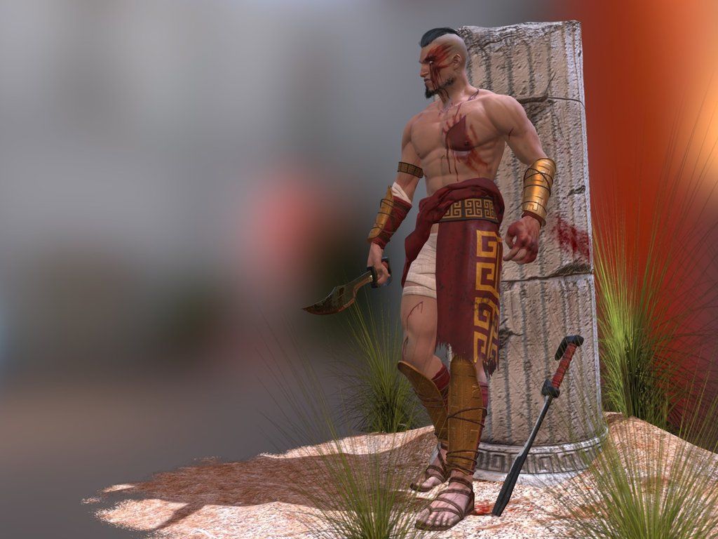 Young Kratos Wallpapers - Top Free Young Kratos Backgrounds ...