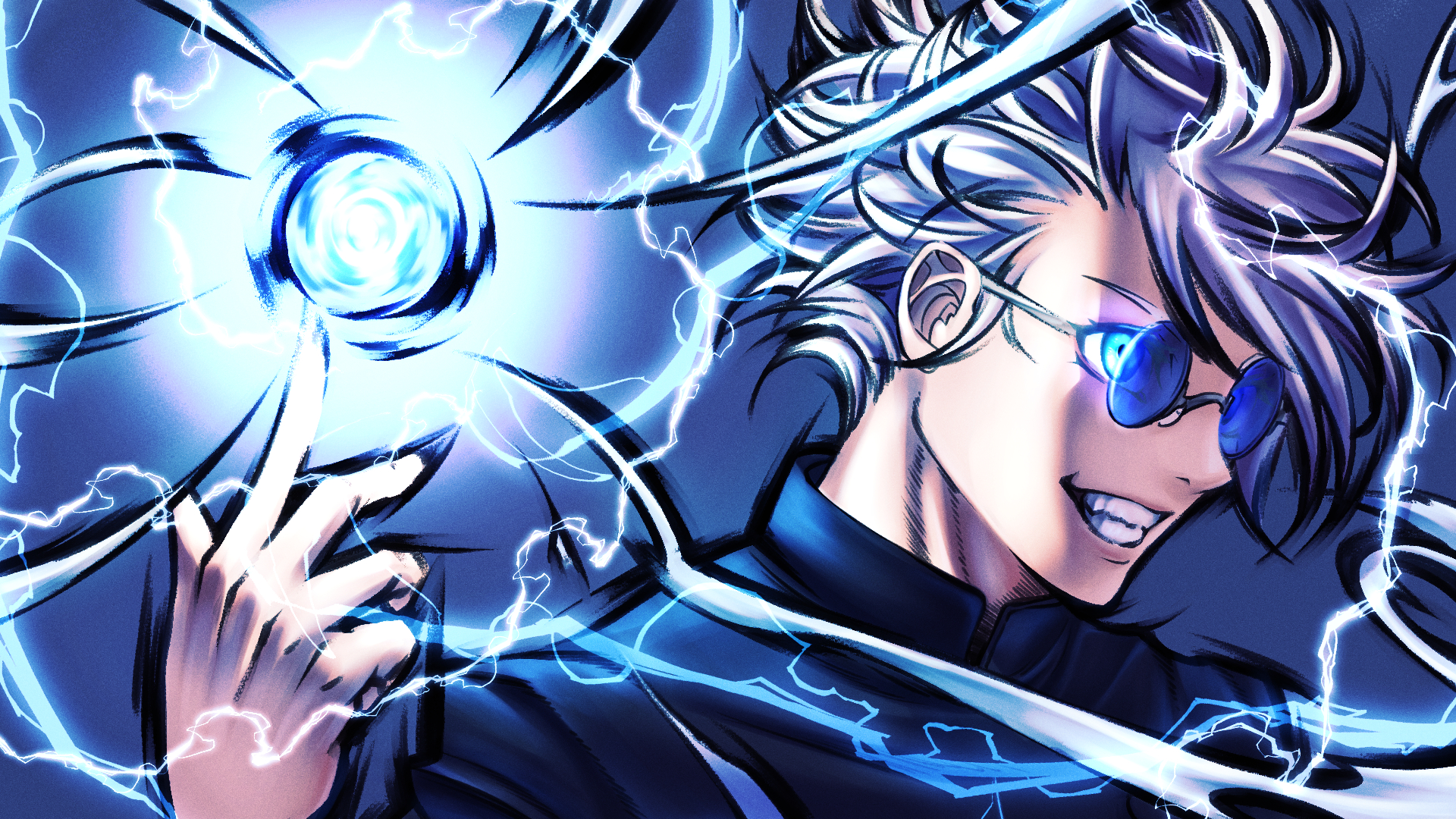 Gojo Blue Wallpapers - Top Free Gojo Blue Backgrounds - WallpaperAccess