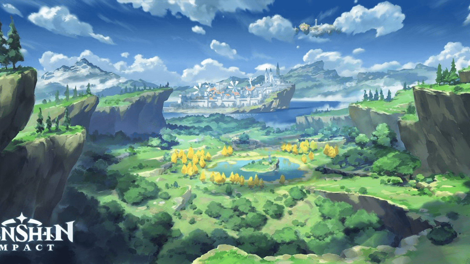 Genshin Impact Landscape Wallpapers - Top Free Genshin Impact Landscape ...