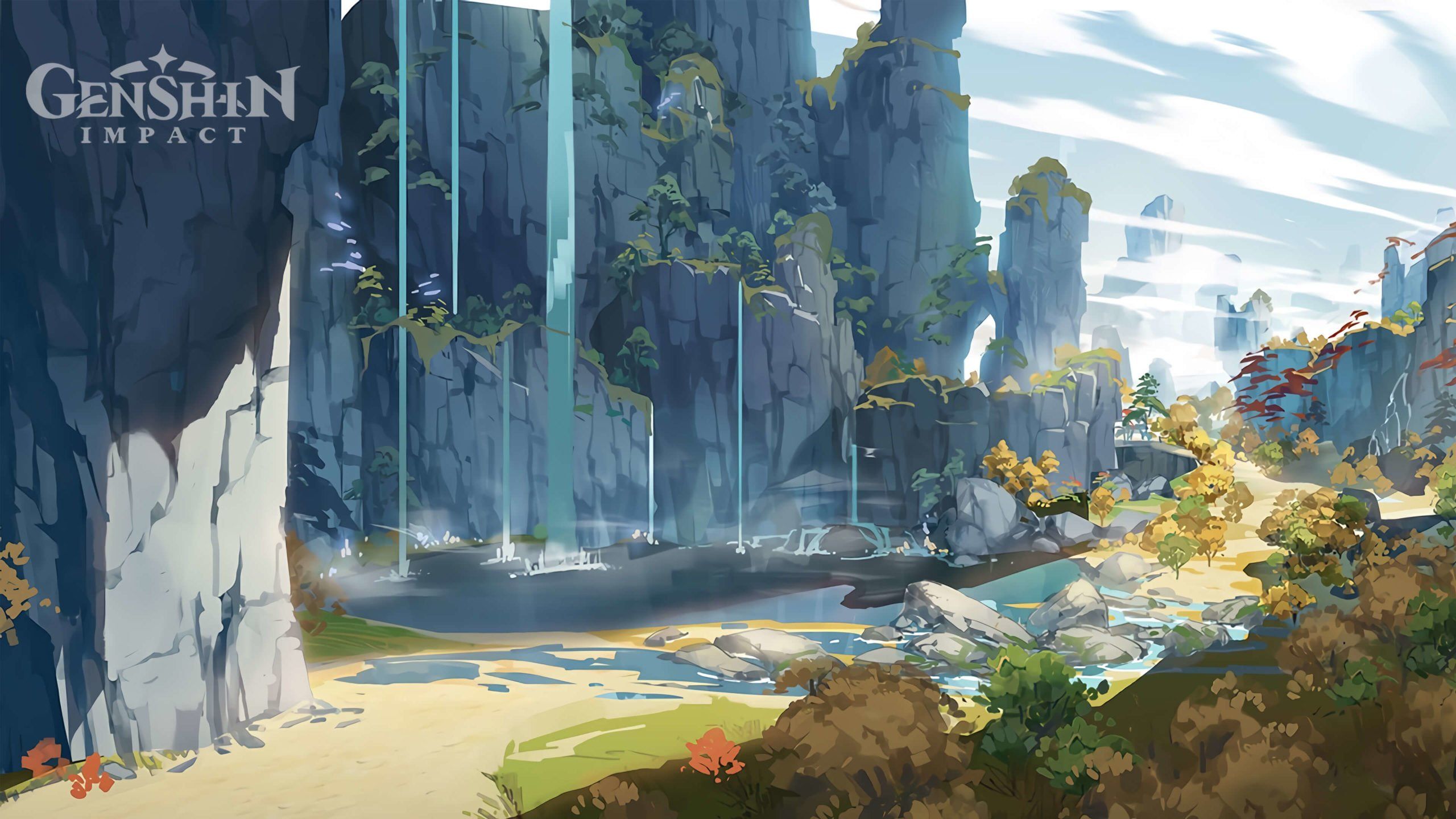 Genshin Landscape Wallpapers - Top Free Genshin Landscape Backgrounds ...