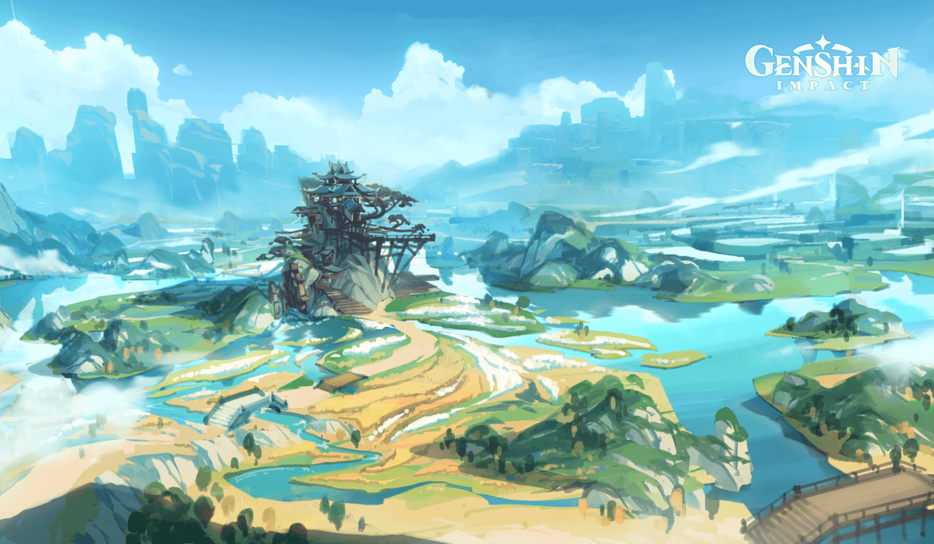 Genshin Impact Landscape Wallpapers - Top Free Genshin Impact Landscape ...