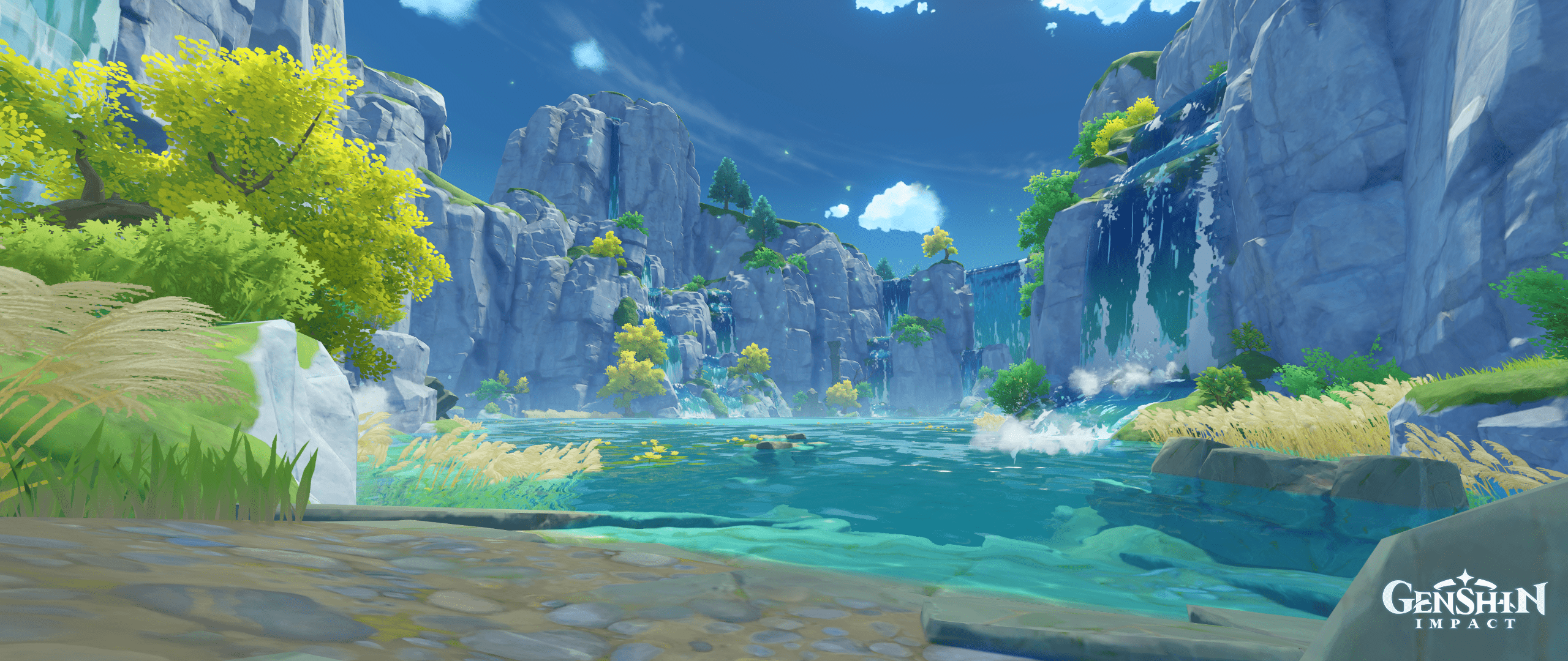 Genshin Landscape Wallpapers - Top Free Genshin Landscape Backgrounds ...