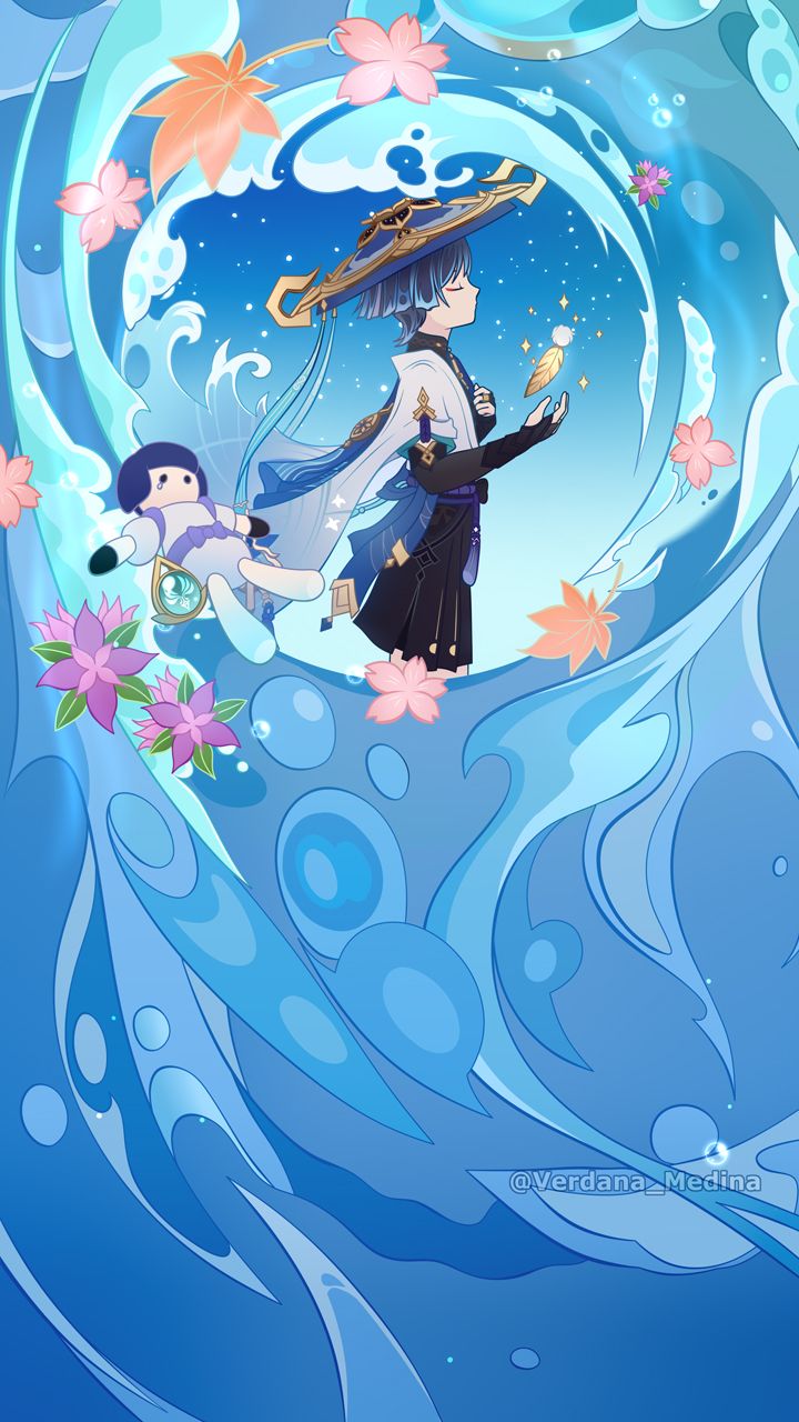 Wanderer Genshin Wallpapers - Top Free Wanderer Genshin Backgrounds ...