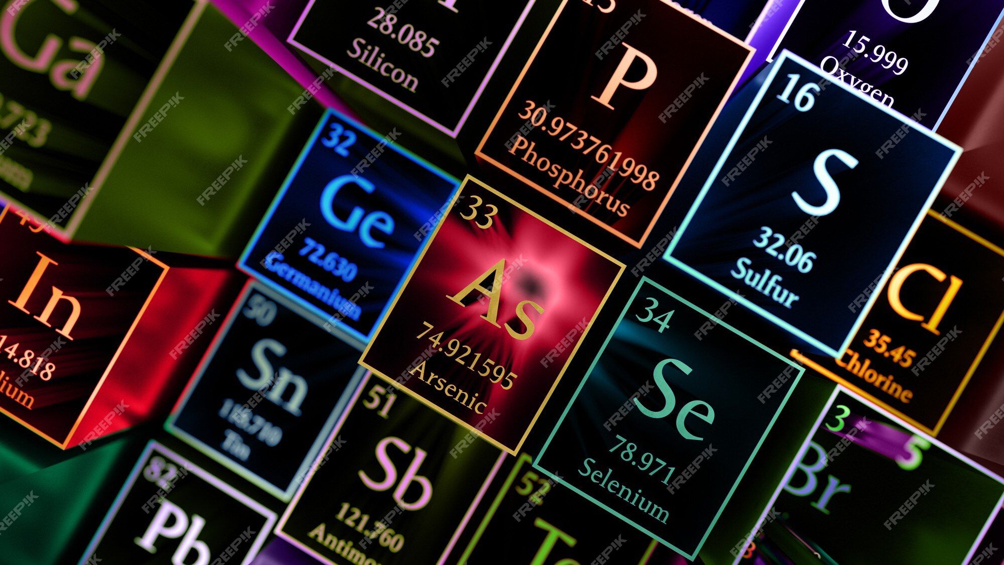 Periodic Table of the Elements Wallpapers - Top Free Periodic Table of ...