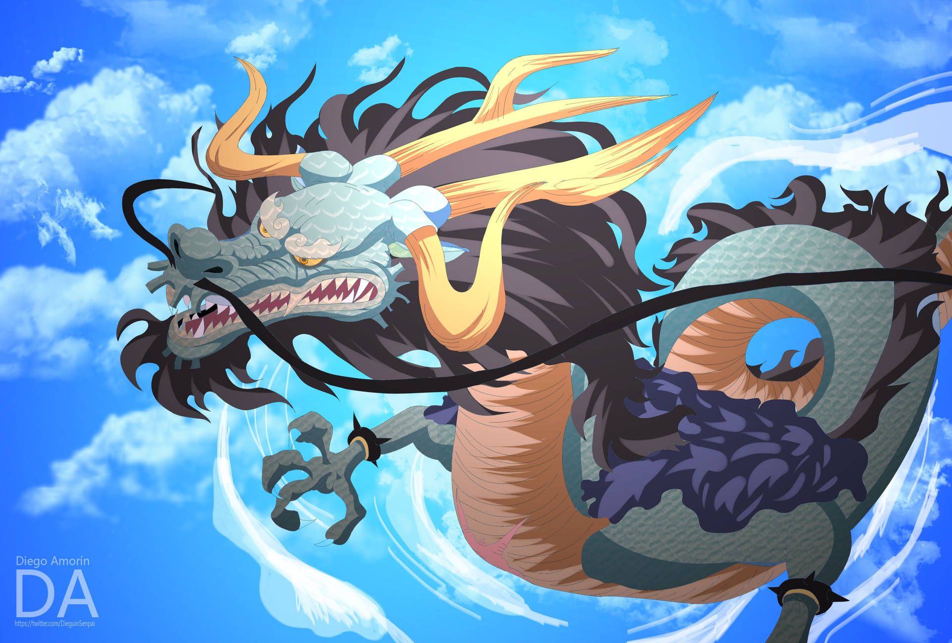 Kaido Dragon Wallpapers - Top Free Kaido Dragon Backgrounds ...