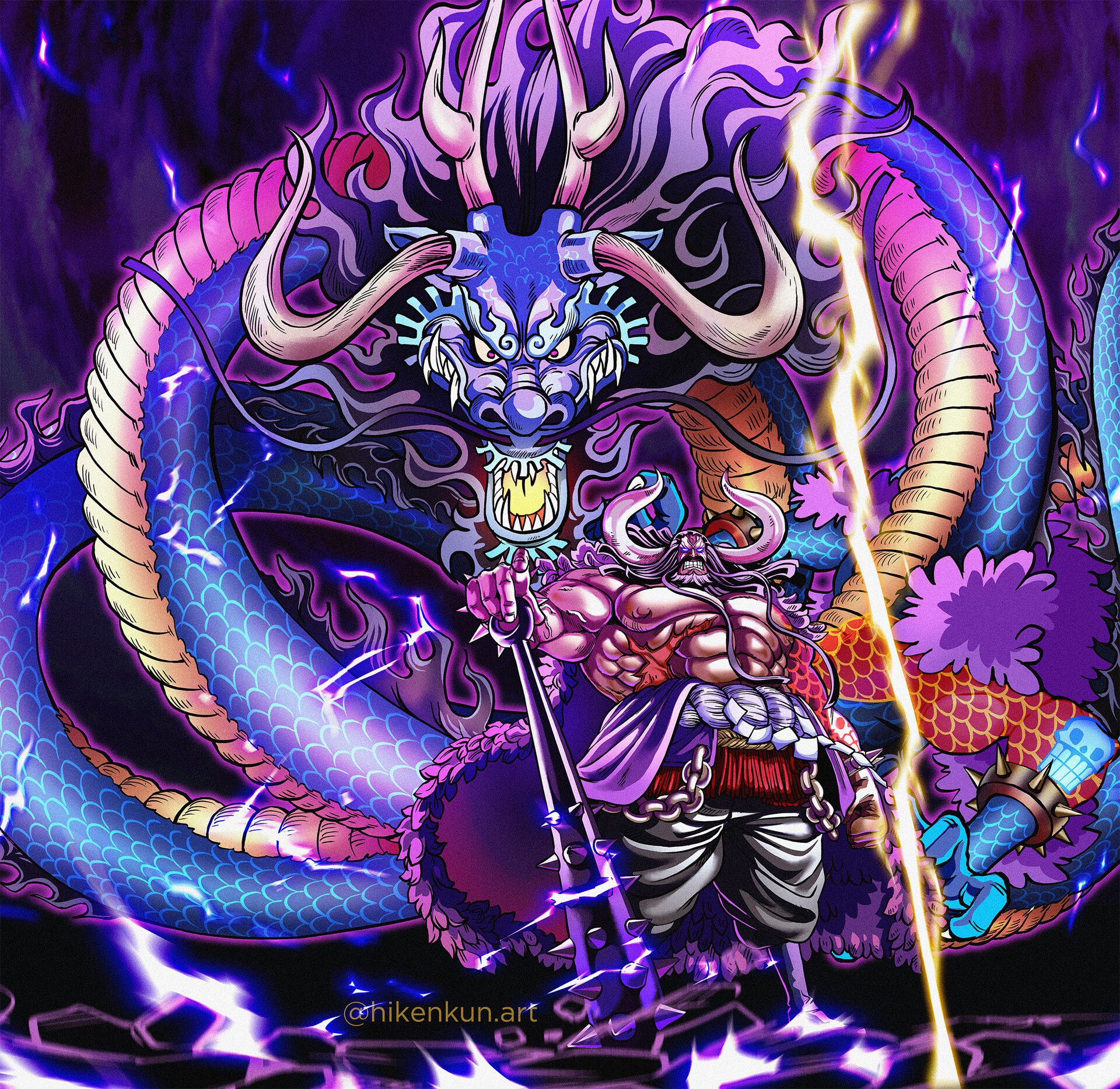 Kaido Dragon Wallpapers - Top Free Kaido Dragon Backgrounds ...