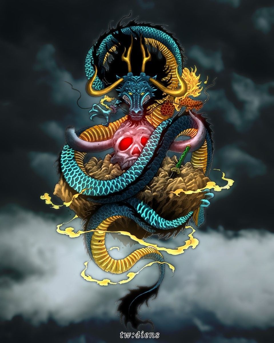 Kaido Dragon Wallpapers - Top Free Kaido Dragon Backgrounds ...