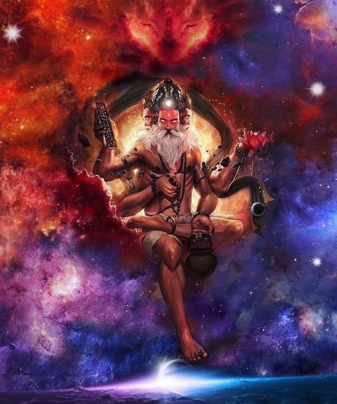 Cosmic Krishna Wallpapers - Top Free Cosmic Krishna Backgrounds ...