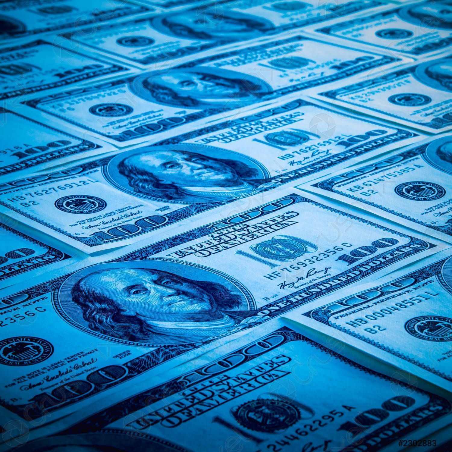 Blue Money Wallpapers - Top Free Blue Money Backgrounds - WallpaperAccess