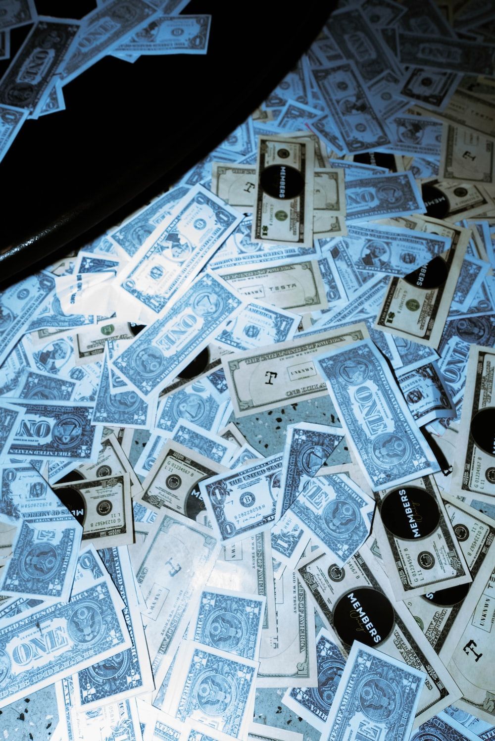 Blue Money Wallpapers - Top Free Blue Money Backgrounds - WallpaperAccess