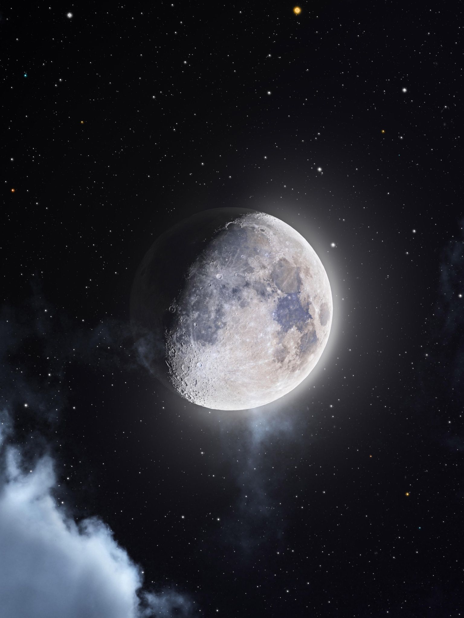 Moon Amoled Wallpapers - Top Free Moon Amoled Backgrounds - WallpaperAccess